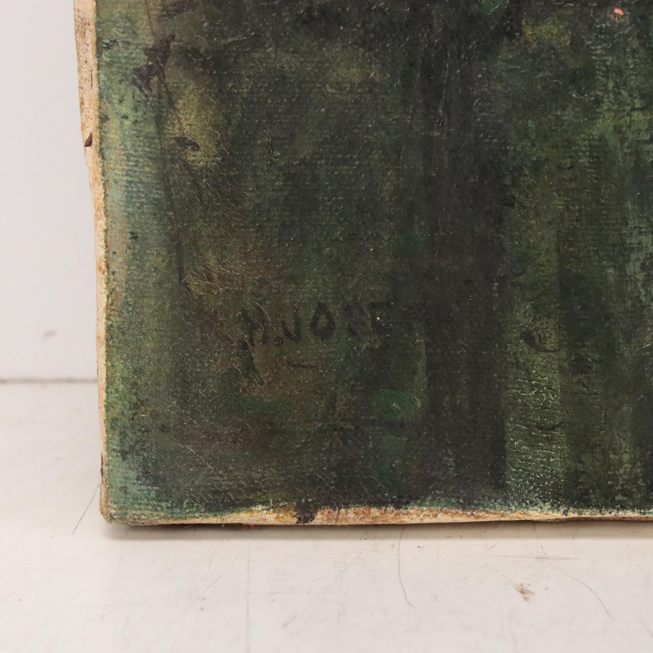 Robert H. Joseph Forest Landscape Oil Painting "Giant Sentinels" | EBTH