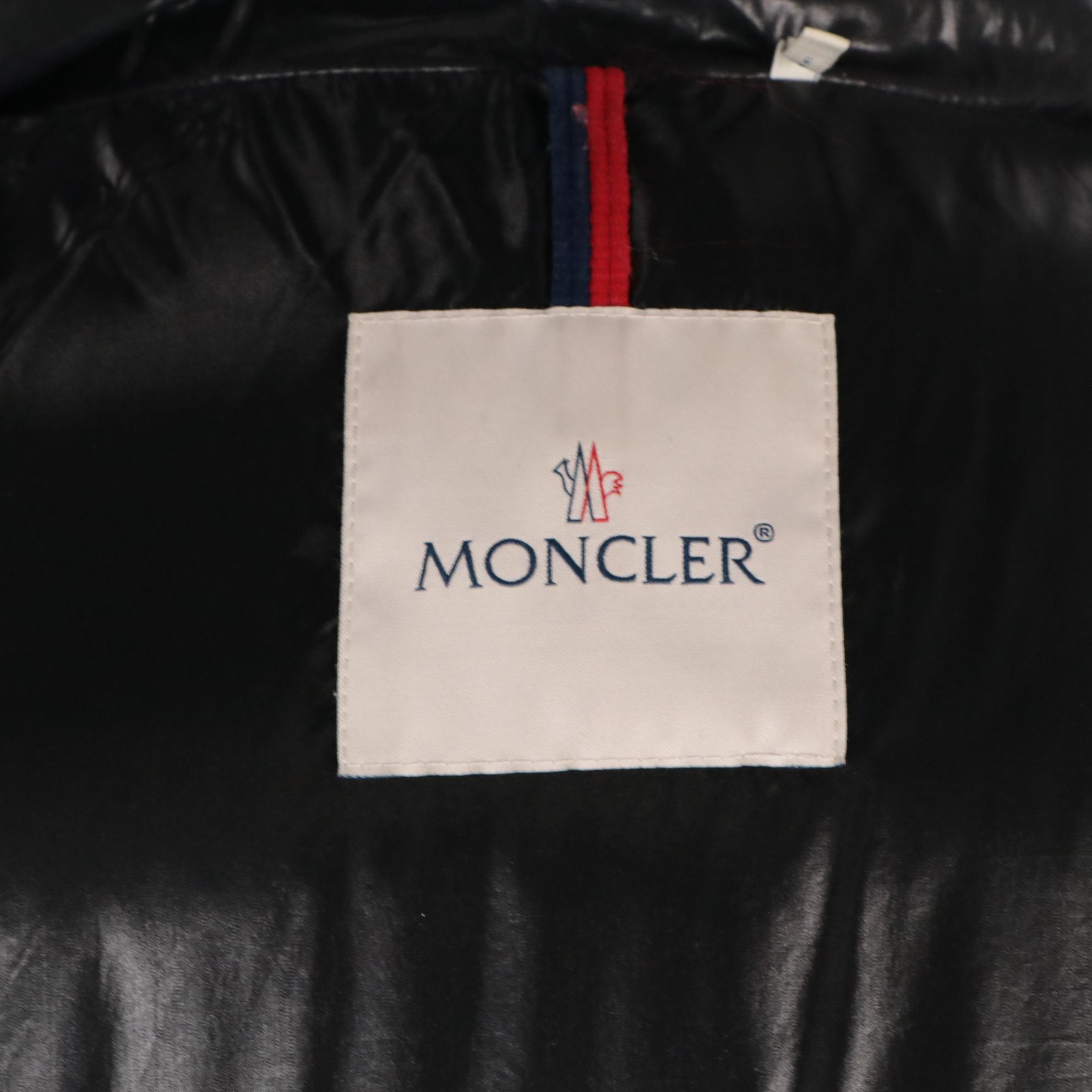 Moncler Moka Semi-Fitted Long Down Jacket | EBTH