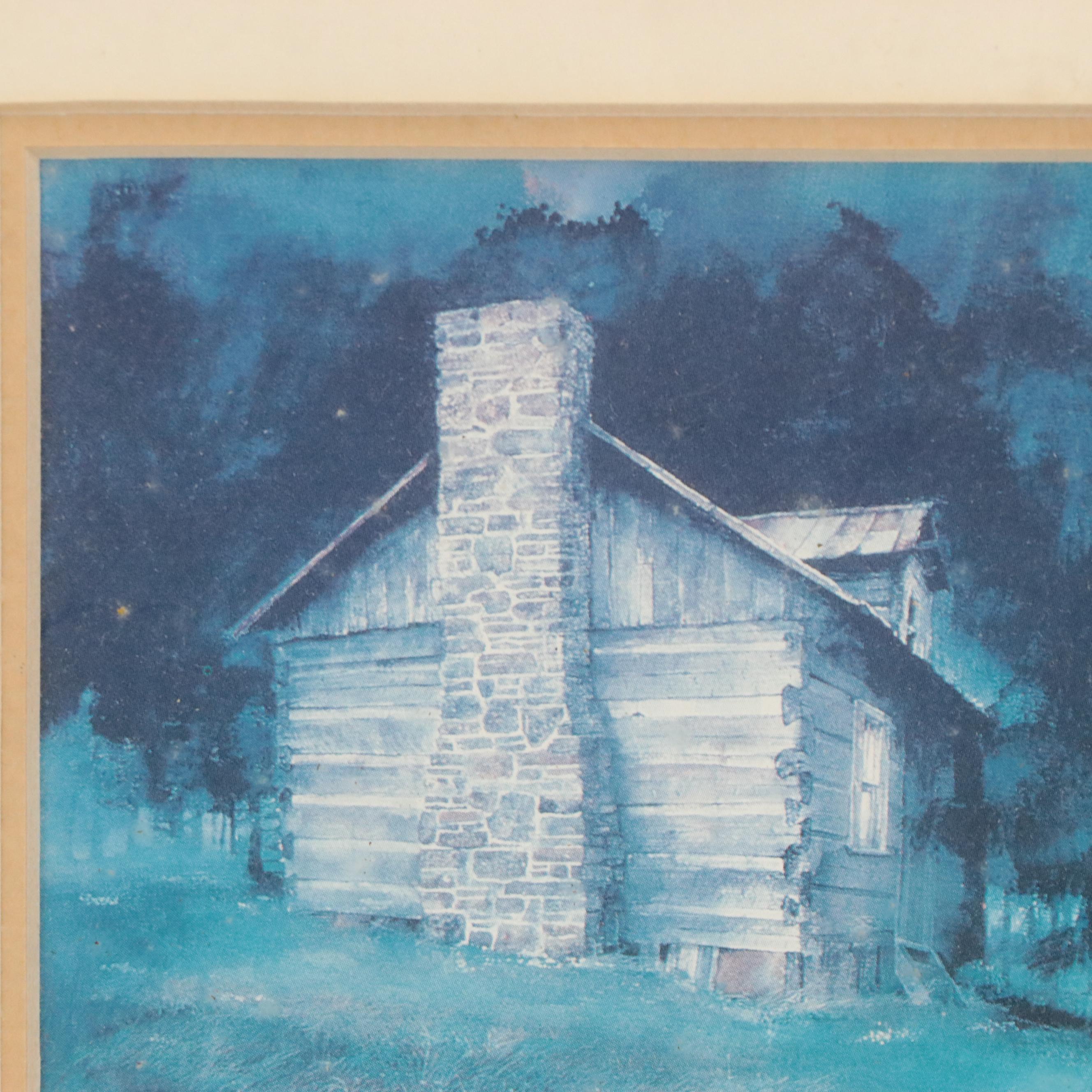 Mitchell D. Tolle Offset Lithograph "An Old Kentucky Home" | EBTH