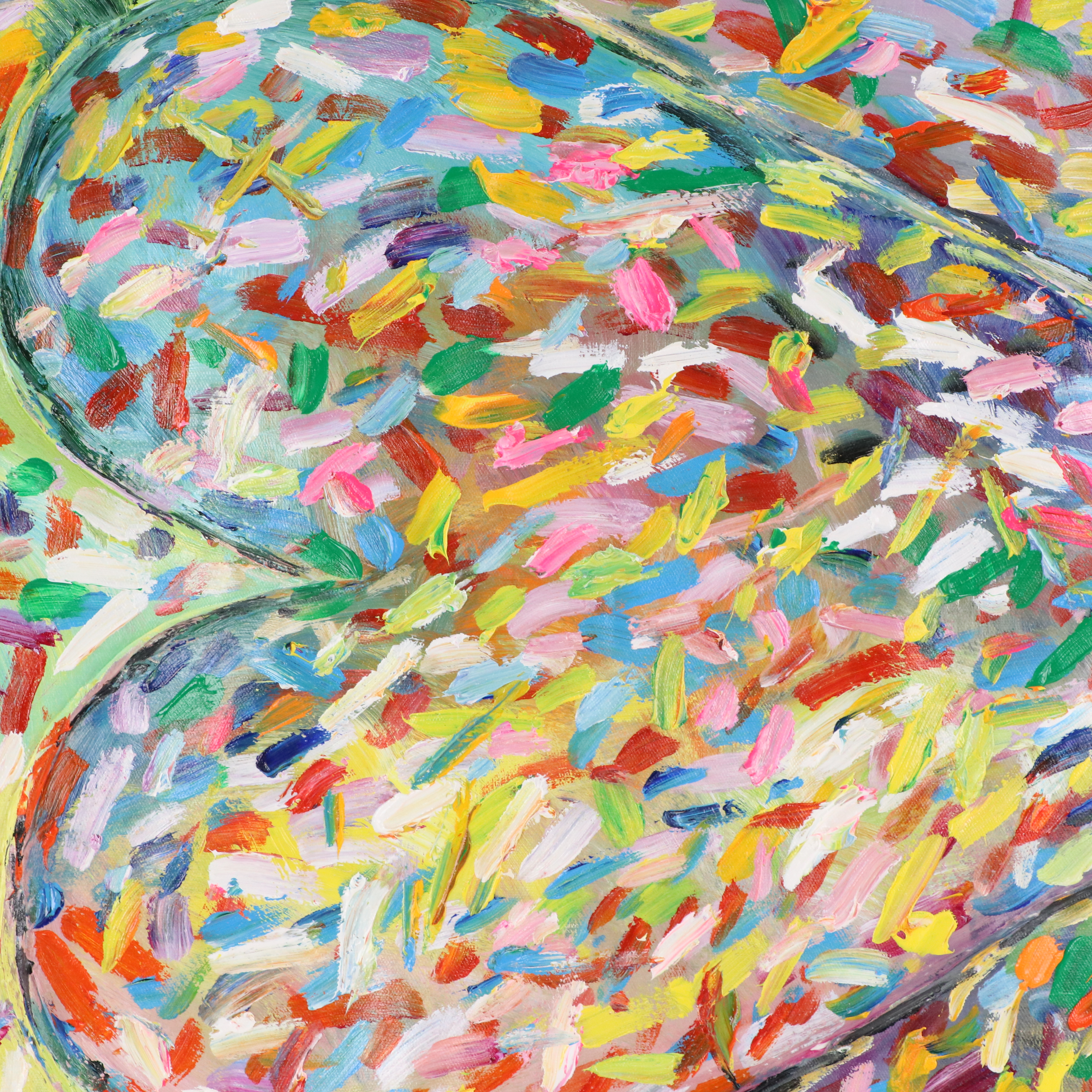 Bing Abstract Oil Painting of a Heart, 21st Century | Everything But ...