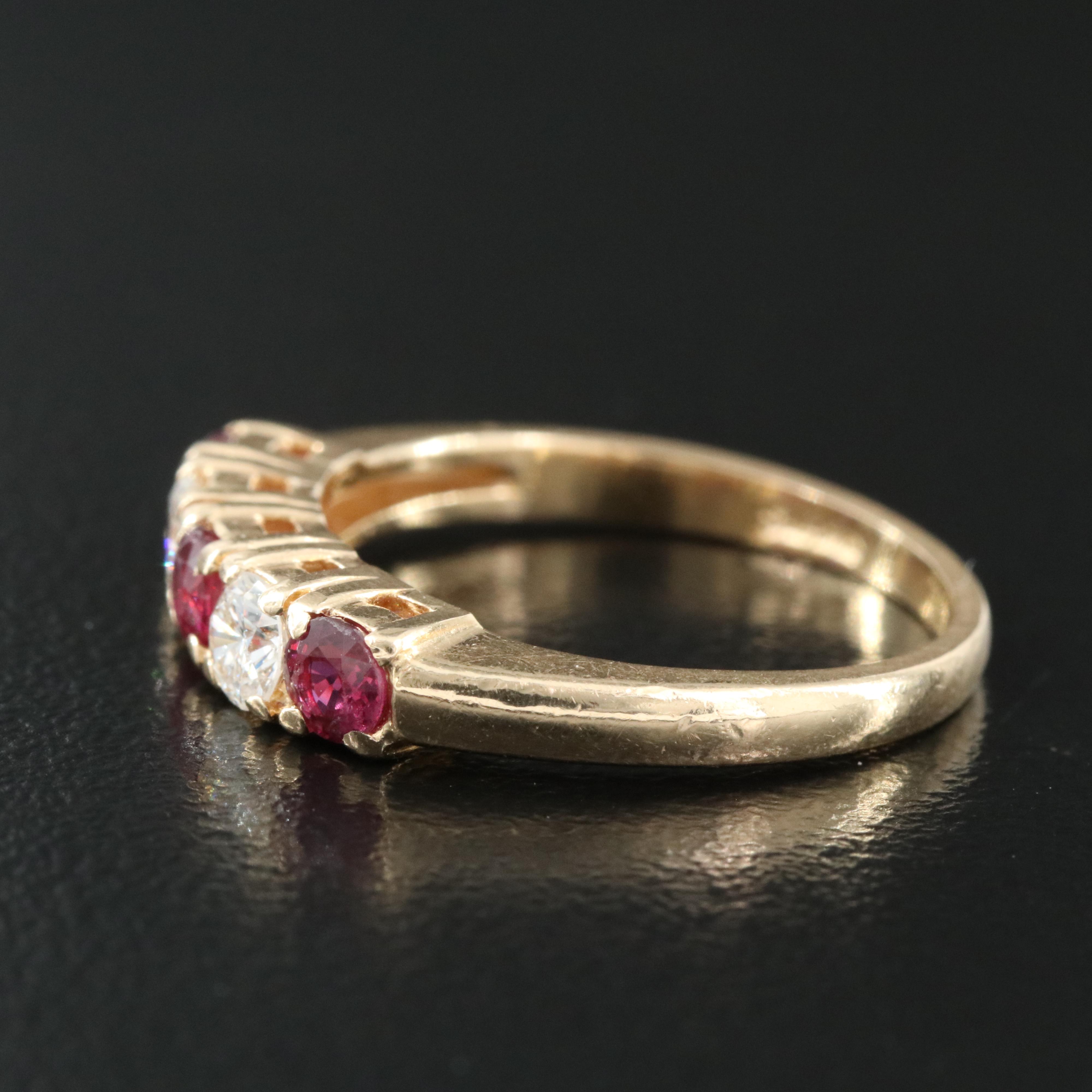 14K Ruby and Diamond Ring | EBTH