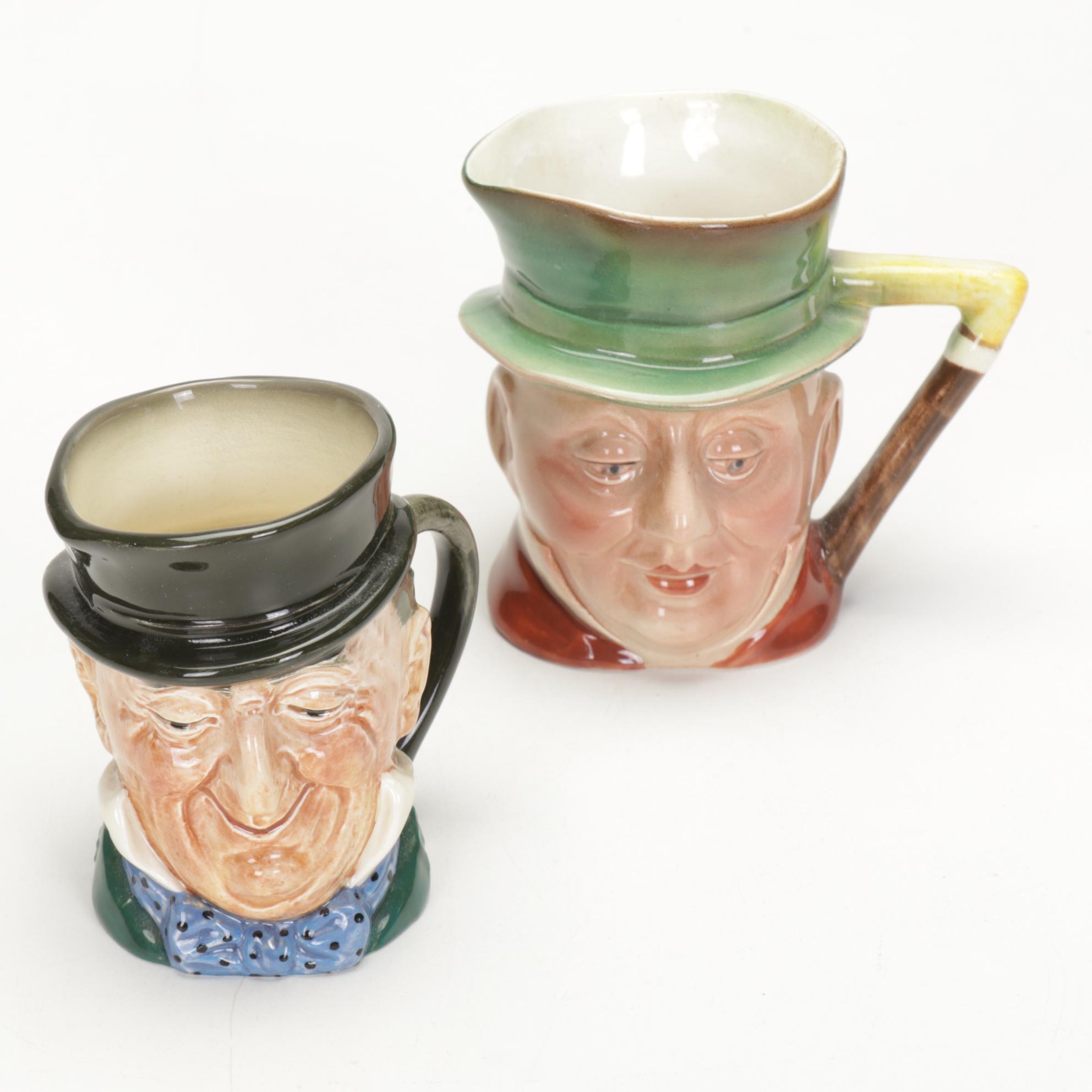 Beswick & Royal Doulton Australia Versions of "Wilkins Micawber" Toby ...