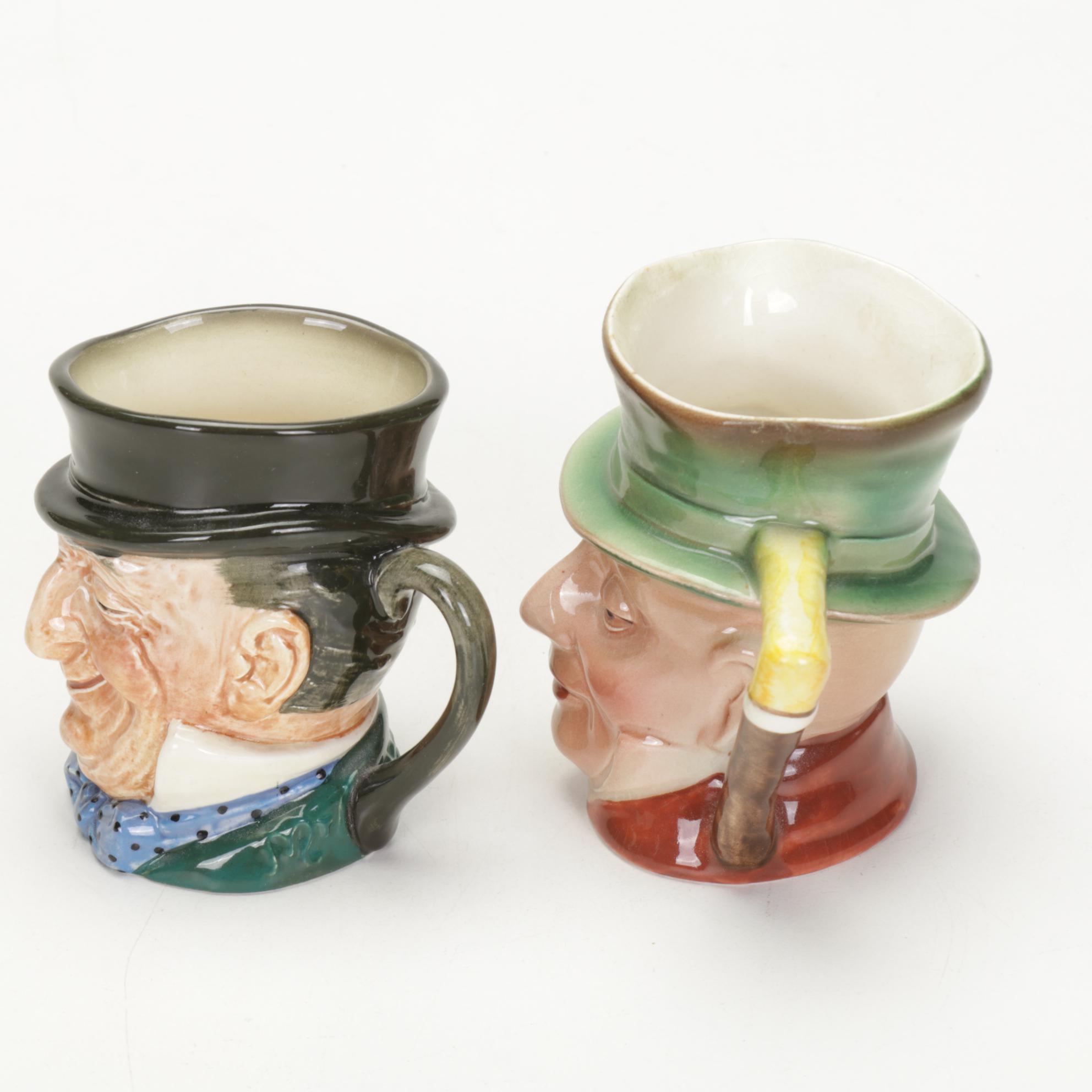 Beswick & Royal Doulton Australia Versions of "Wilkins Micawber" Toby ...