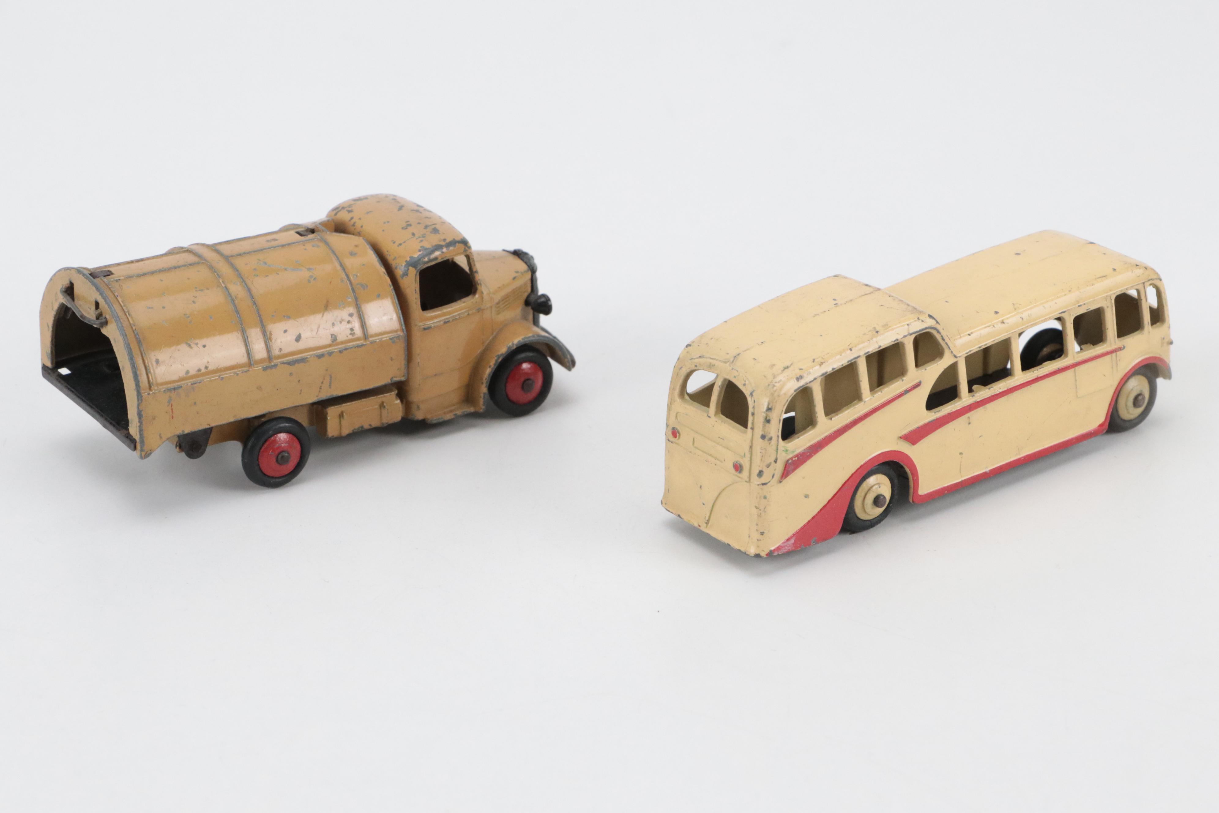 Observation Coach and Other Dinky Toys and Lesney Vehicles with Dinky ...