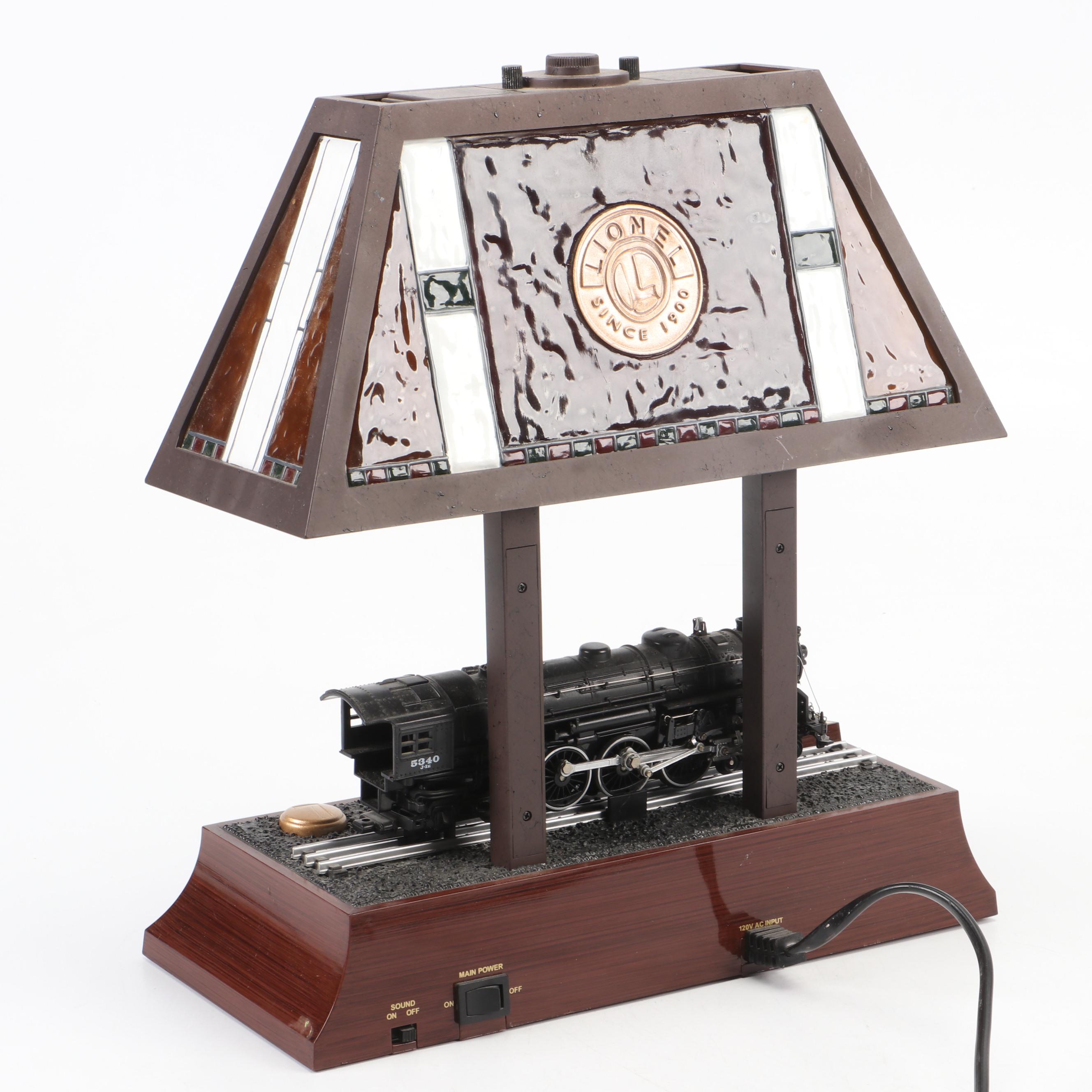 Lionel Trains Animated Table Lamp feat. The Lionel Hudson 700E ...