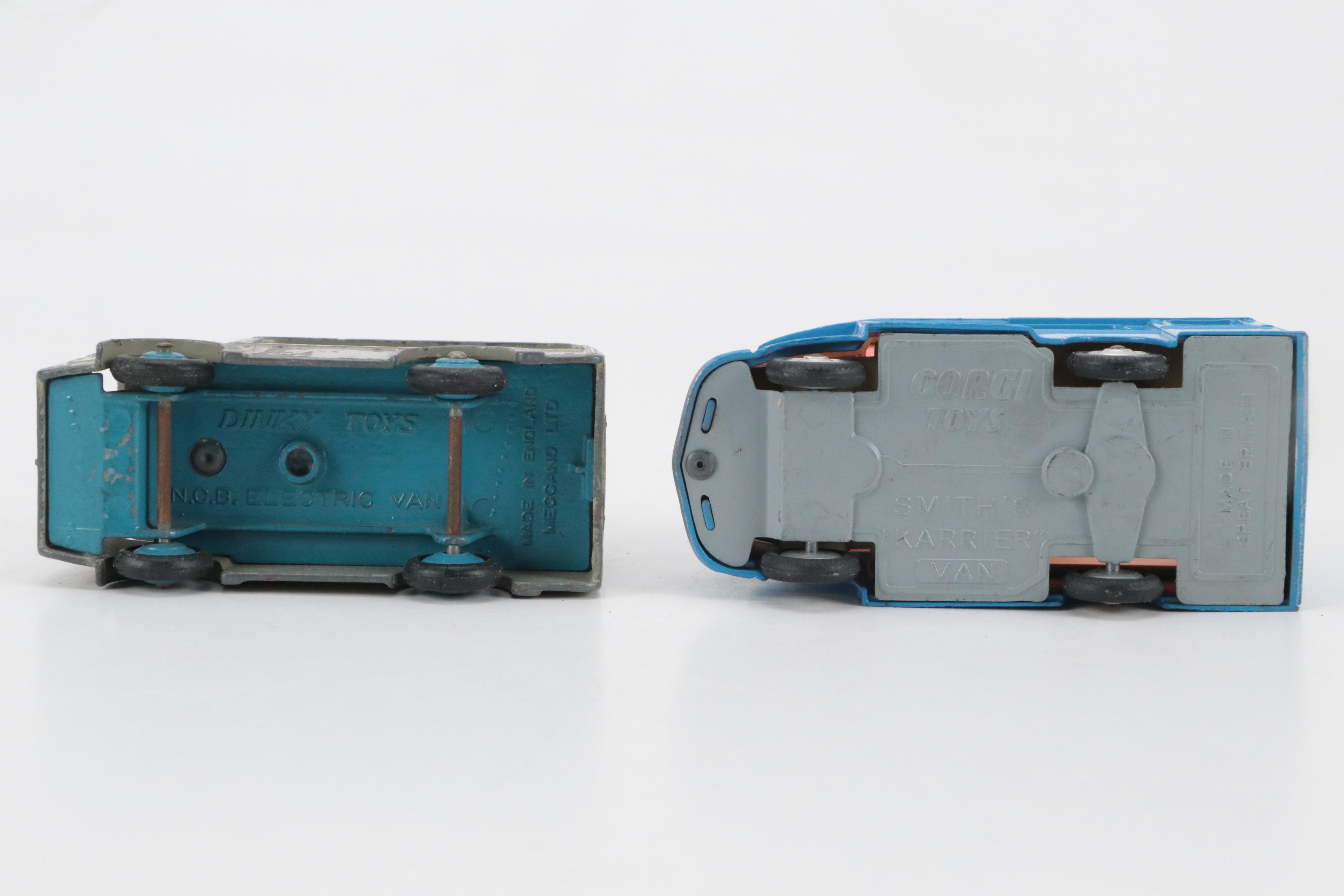 Corgi Toys and Dinky Toys Diecast Vans with Tekno Diecast Trucks | EBTH