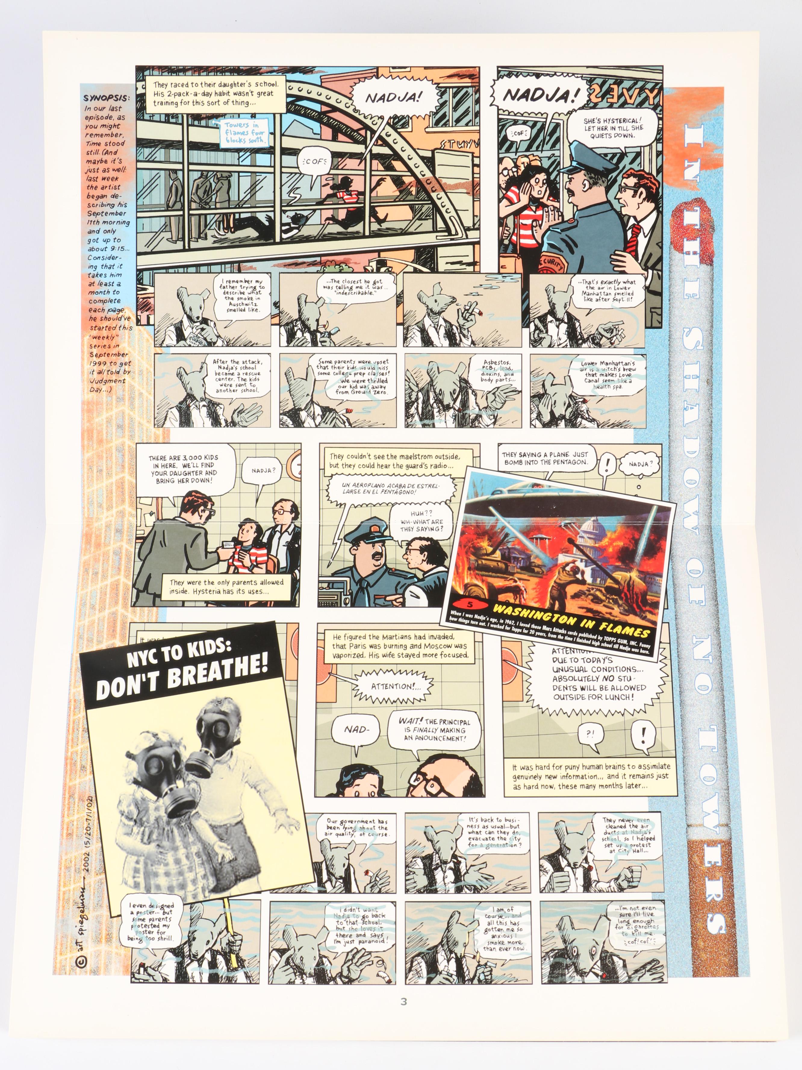 "In The Shadow of No Towers," Autographed "Binky Brown" and Other ...