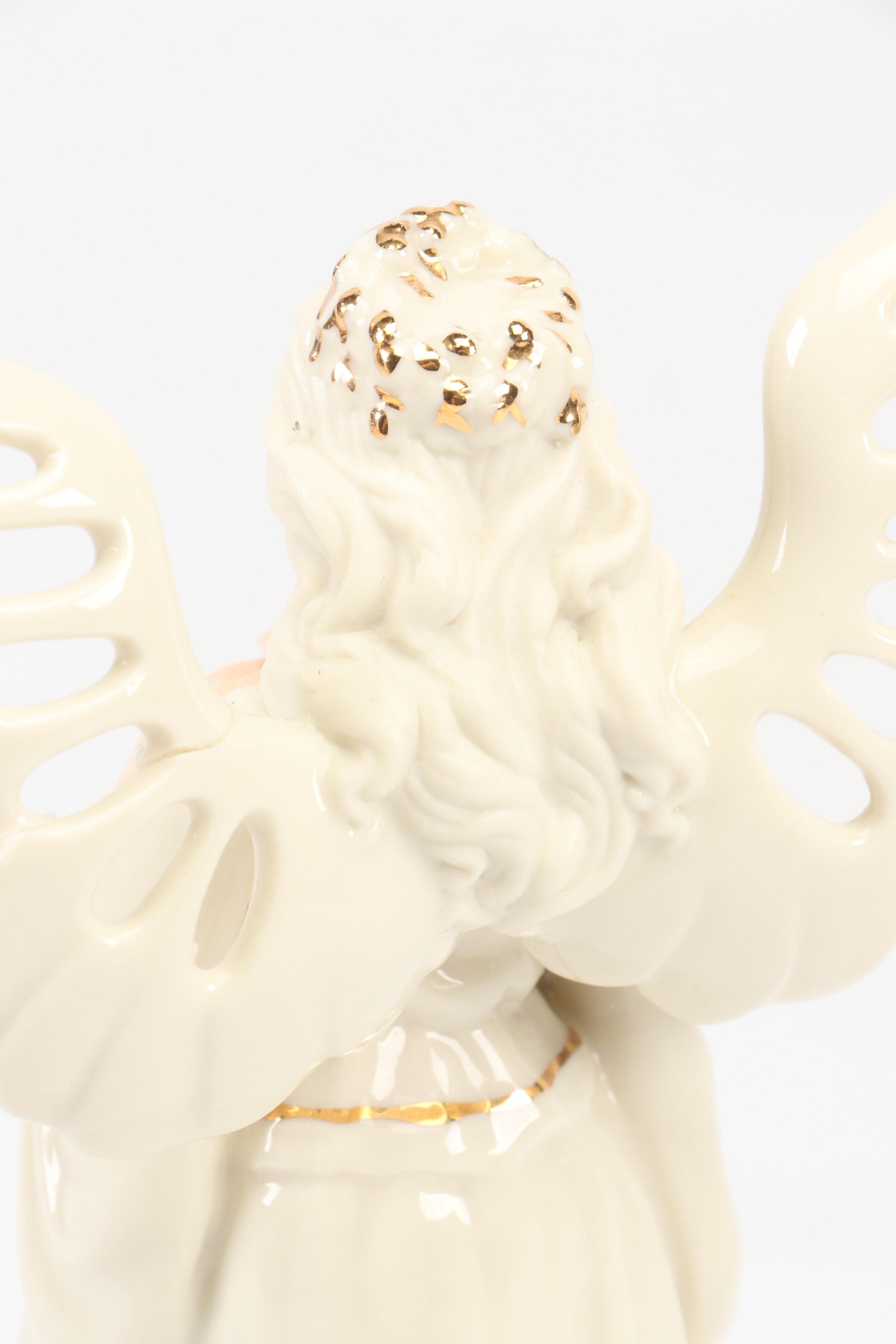 Lenox Bone China Angel Tree Topper | EBTH