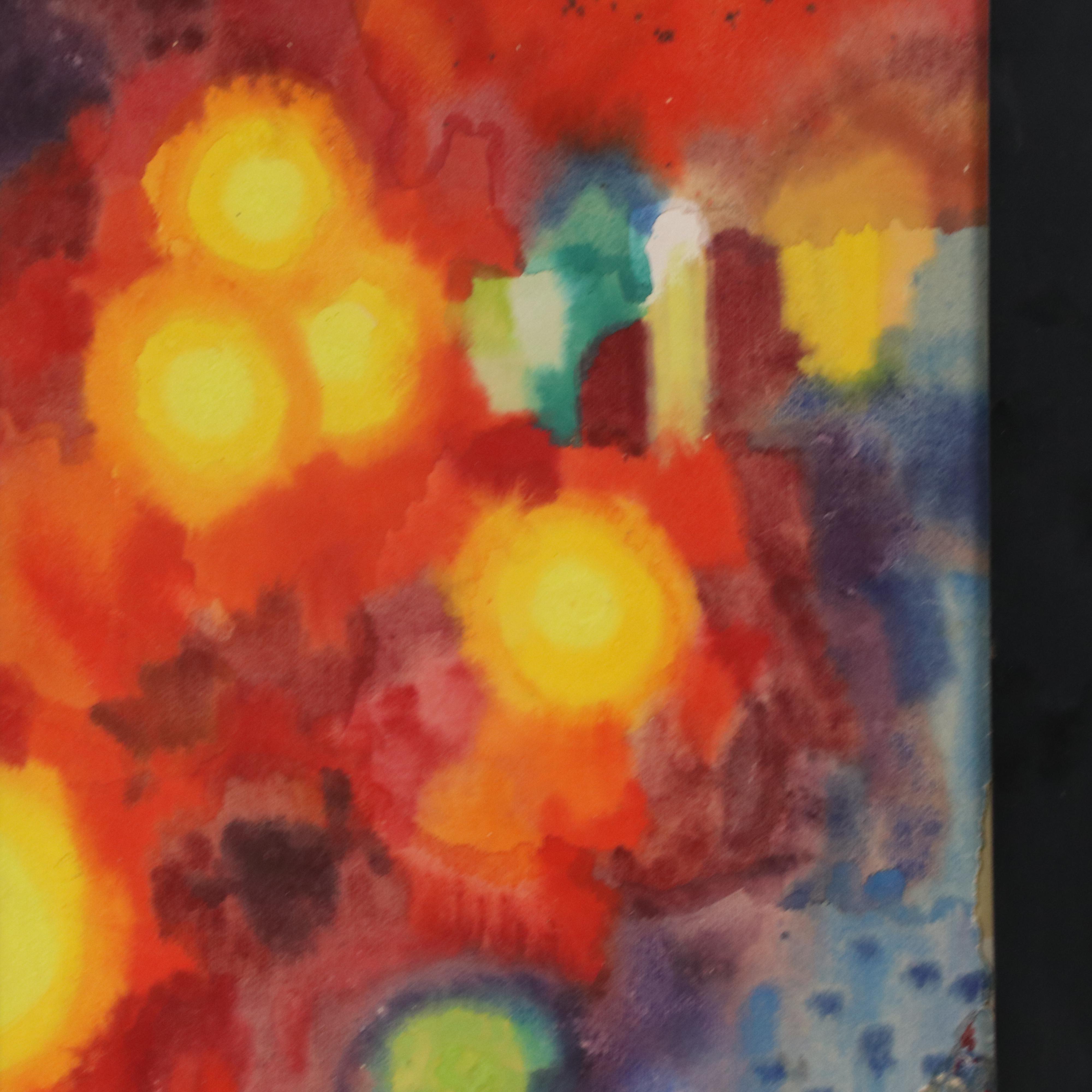 Eleanor Coen Abstract Non-Objective Watercolor Painting | EBTH