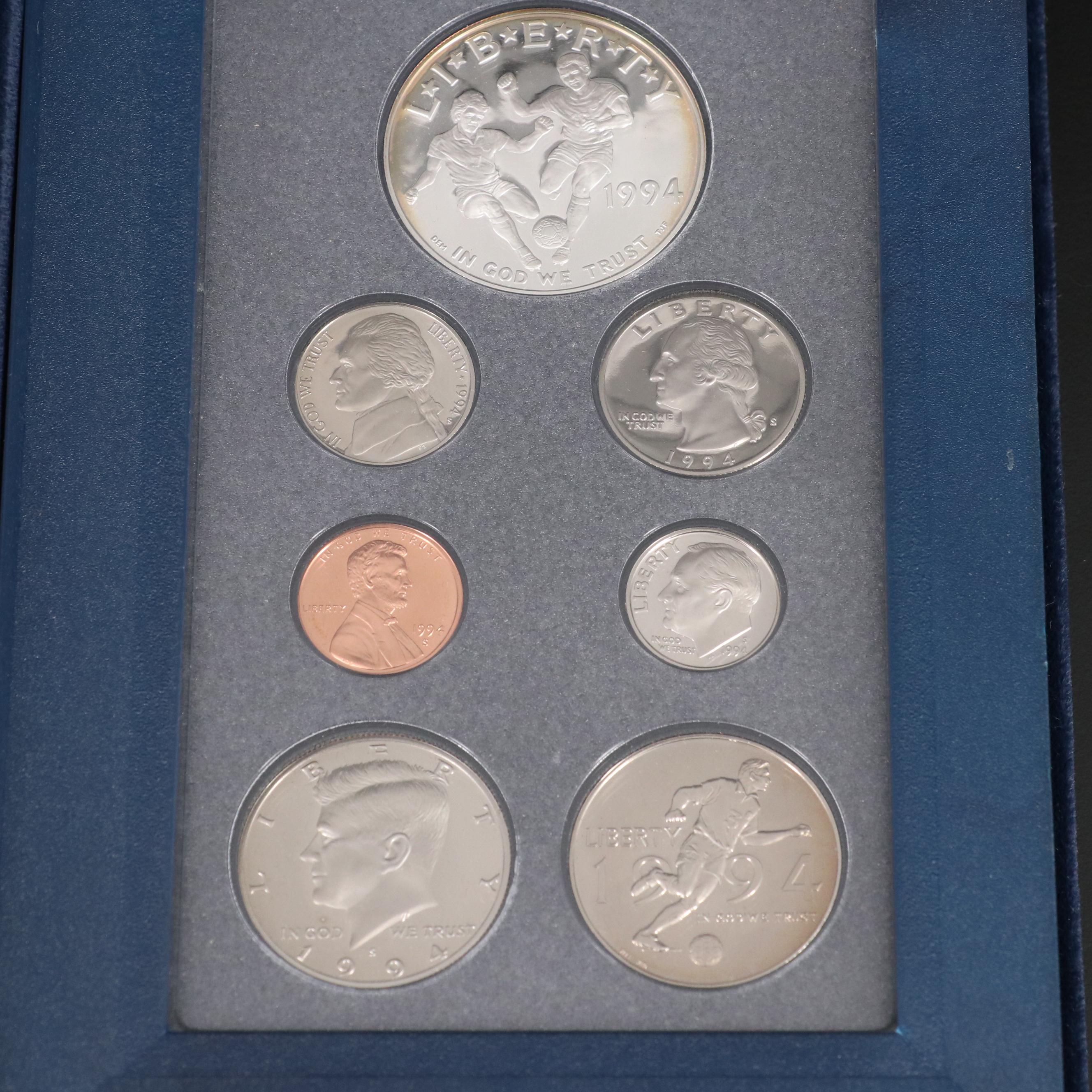 1994 and 1997 U.S. Mint Prestige Proof Sets | EBTH