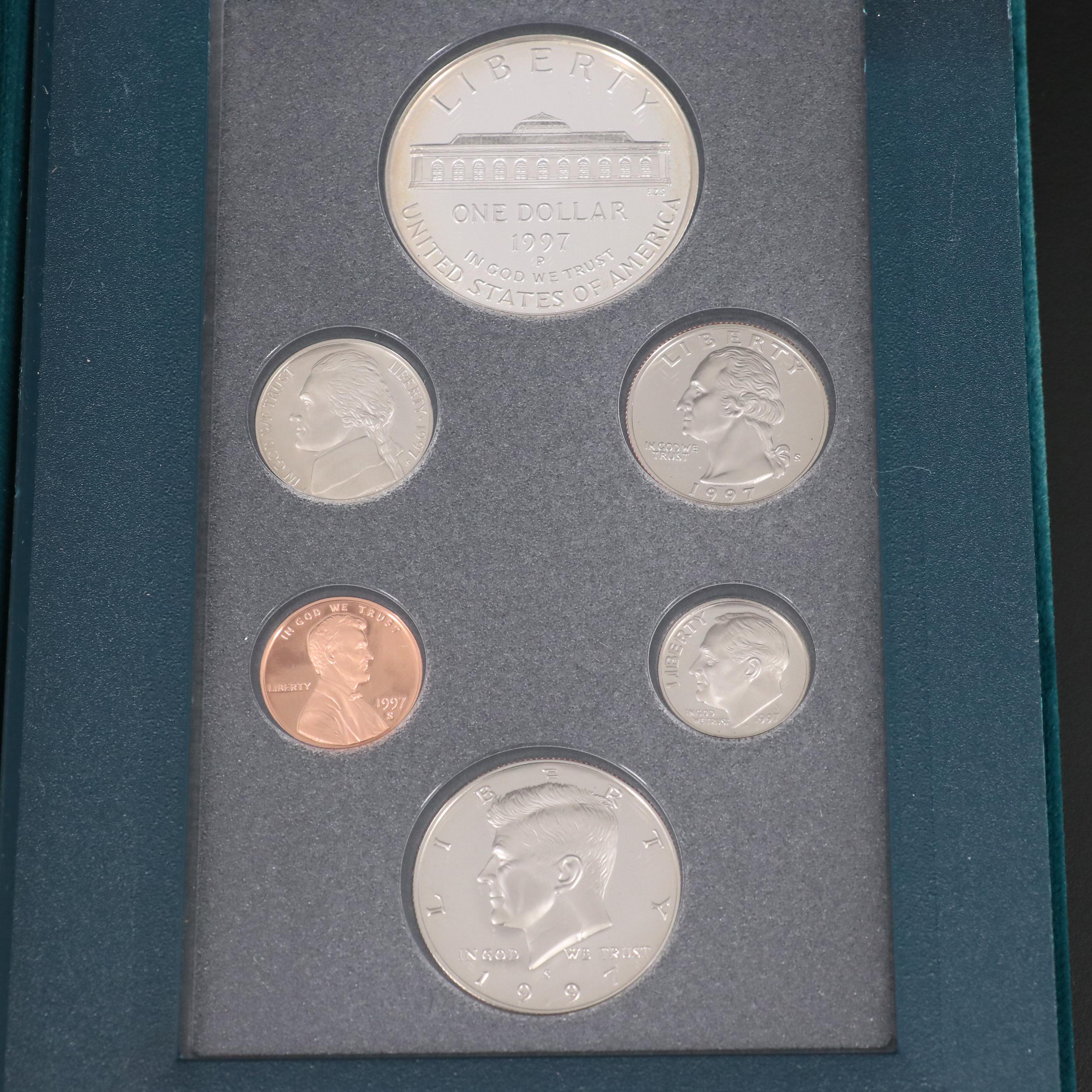 1994 and 1997 U.S. Mint Prestige Proof Sets | EBTH