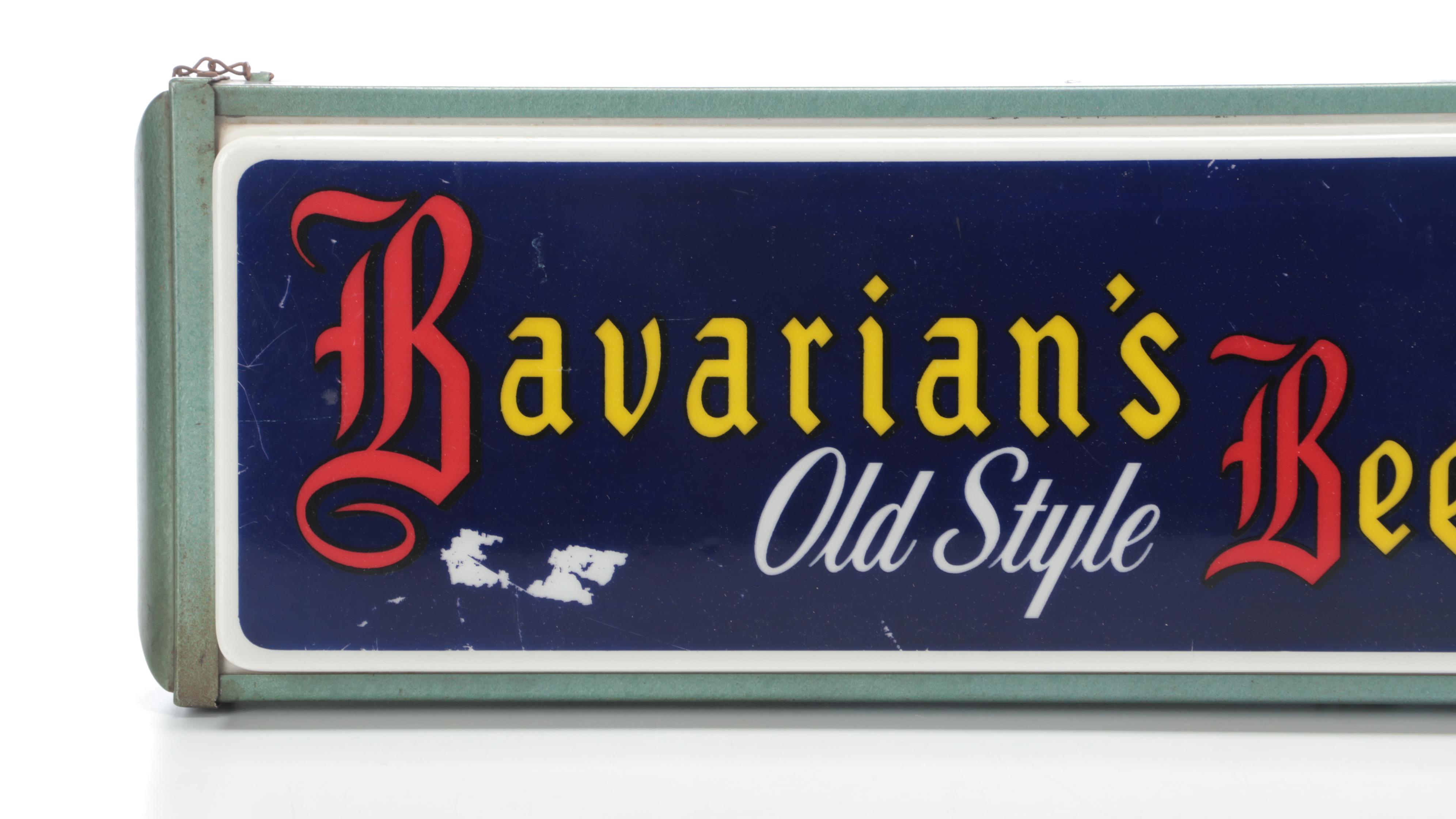 Bavarian's Old Style Beer Lighted Sign | EBTH