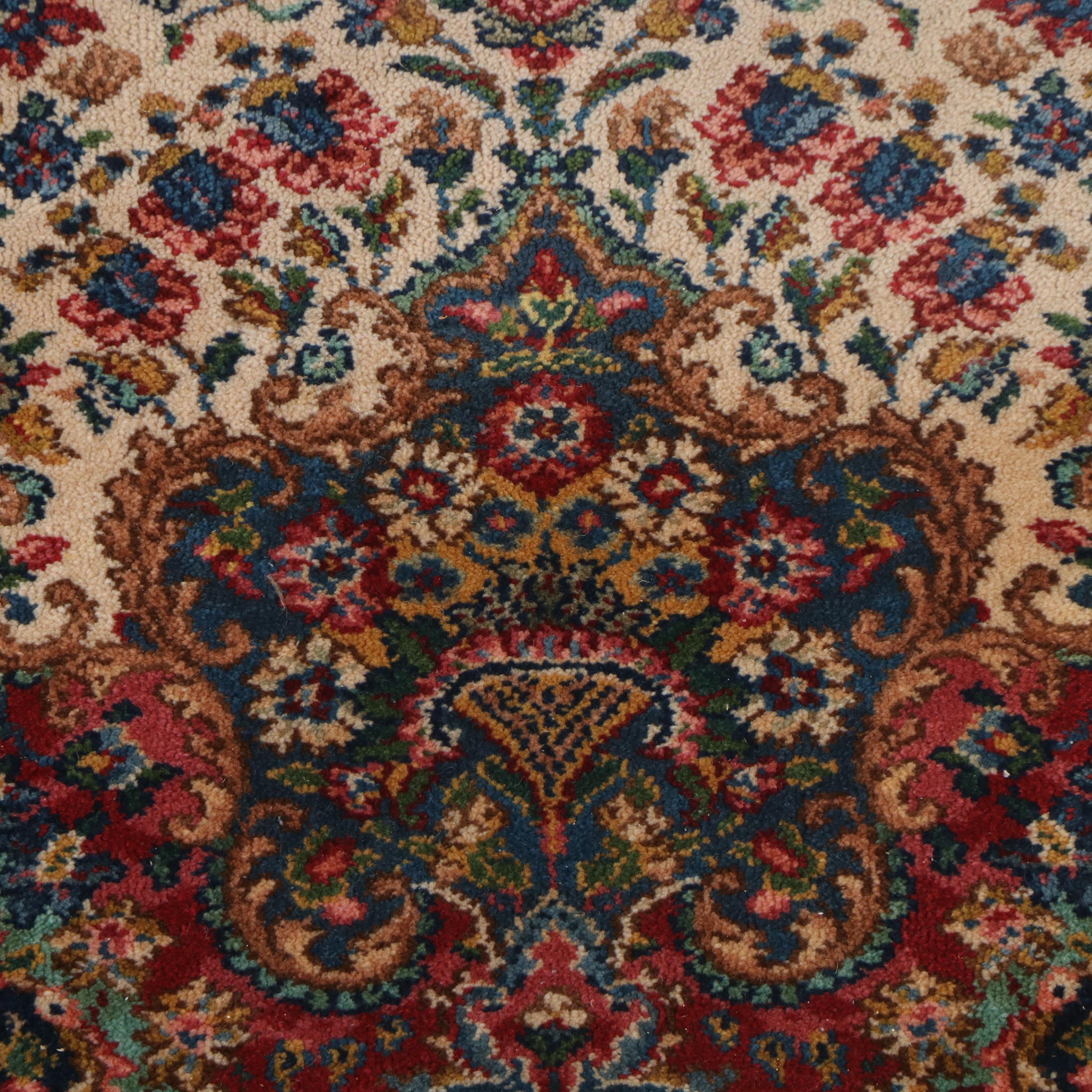 8'8 x 12'11 and Other Machine Made Karastan Floral Kirman Rugs | EBTH
