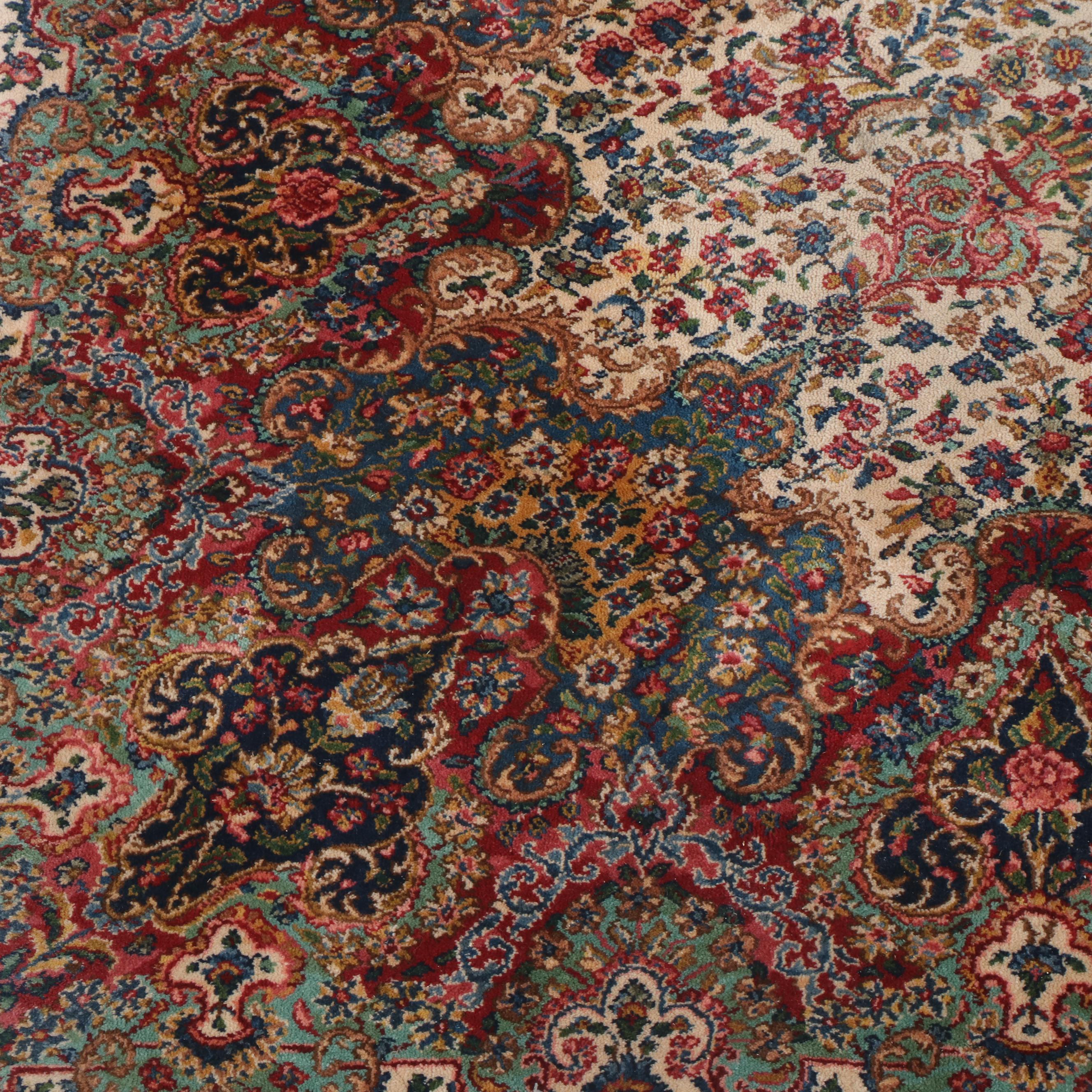 8'8 x 12'11 and Other Machine Made Karastan Floral Kirman Rugs | EBTH