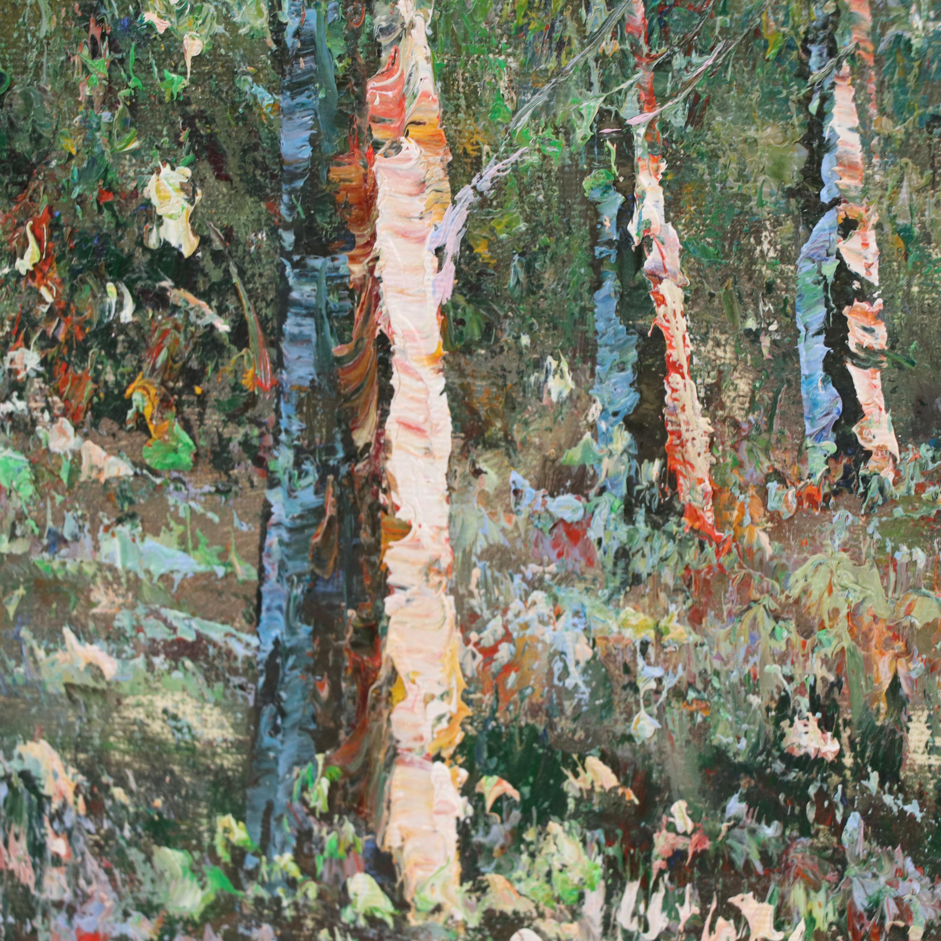 Marie Charlot French Countryside Landscape With Figures Oil Painting | EBTH