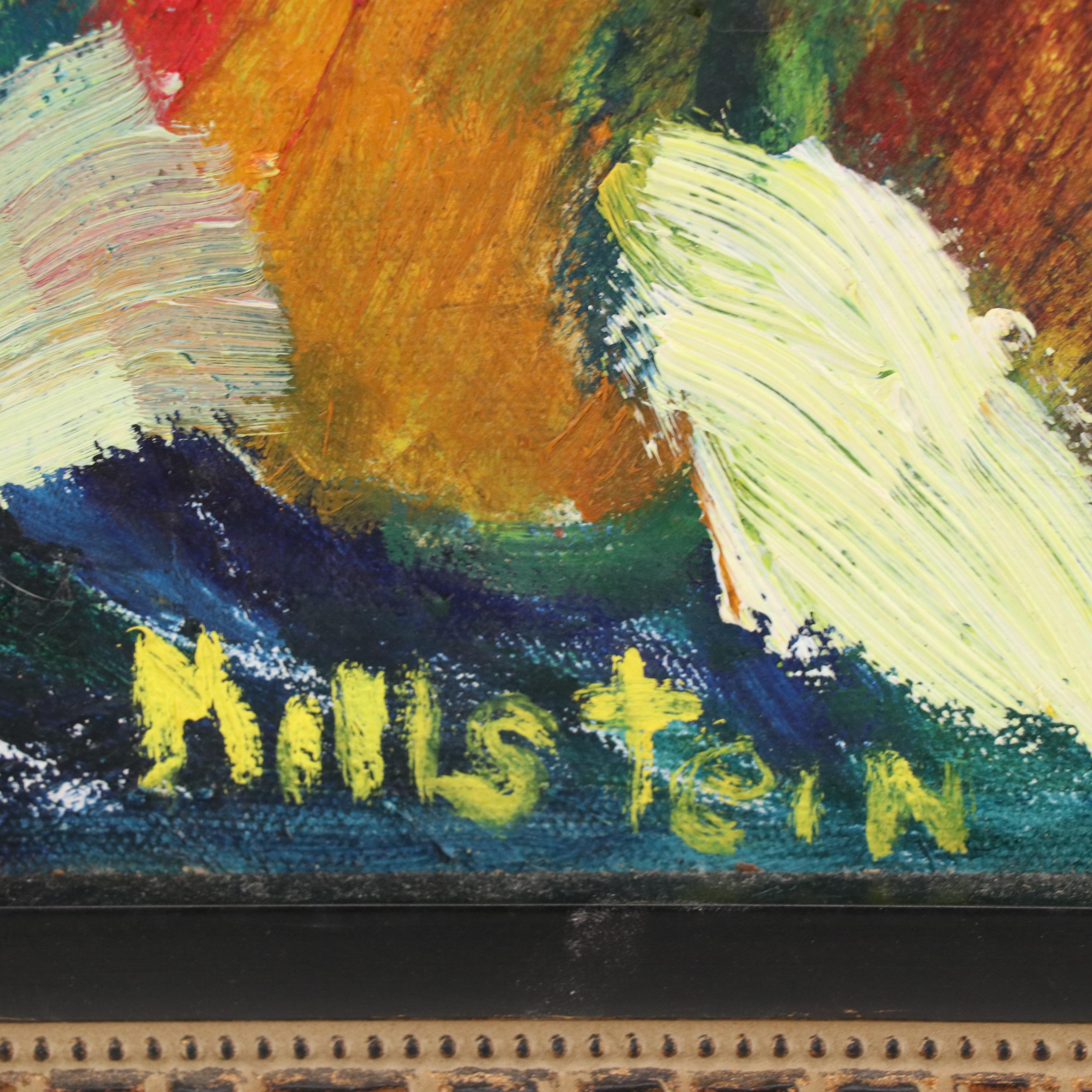 Lila Millstein Oil Painting "Abstract #100" | EBTH