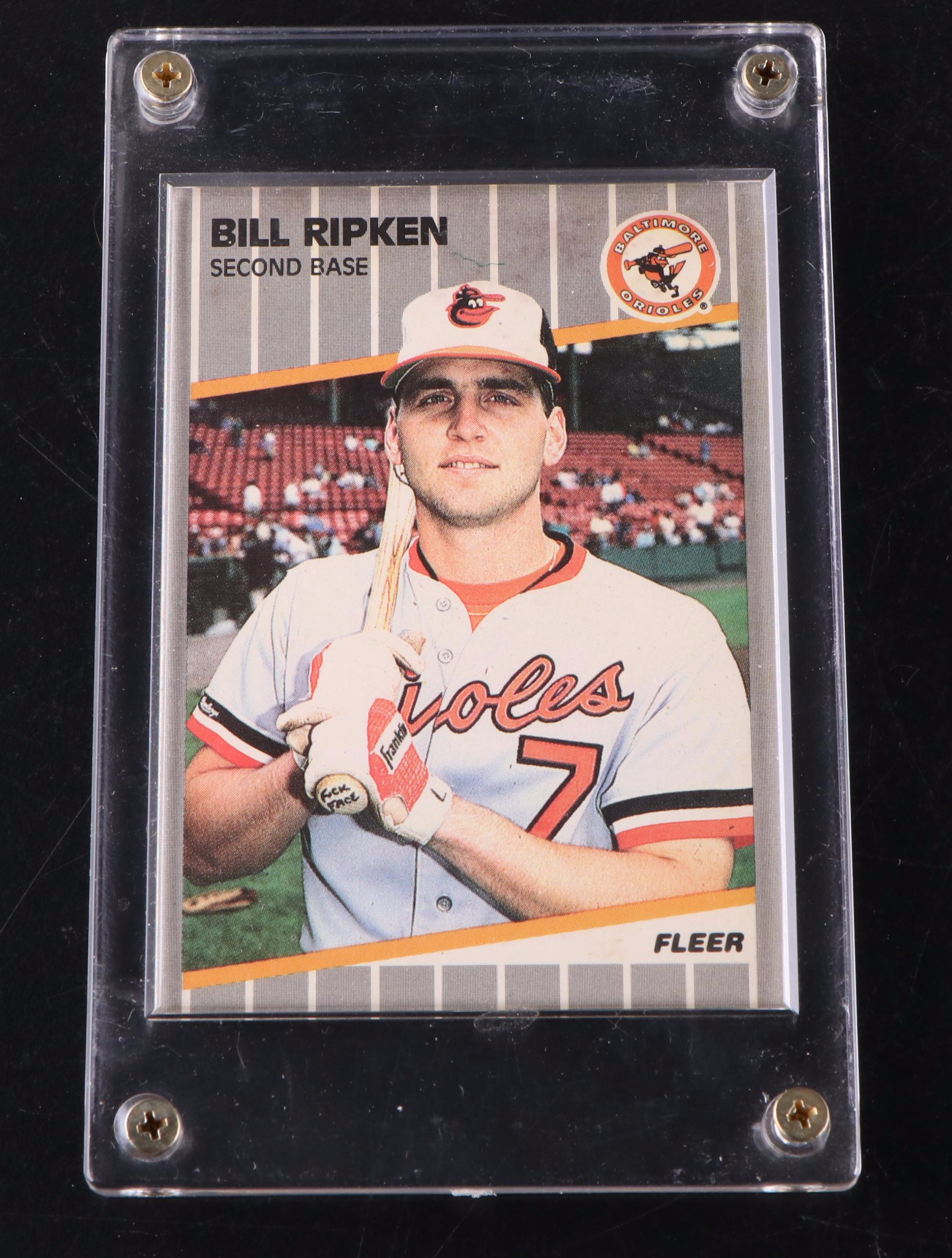 Topps with Other Sports Cards Featuring Billy Ripken Error Rookie and ...