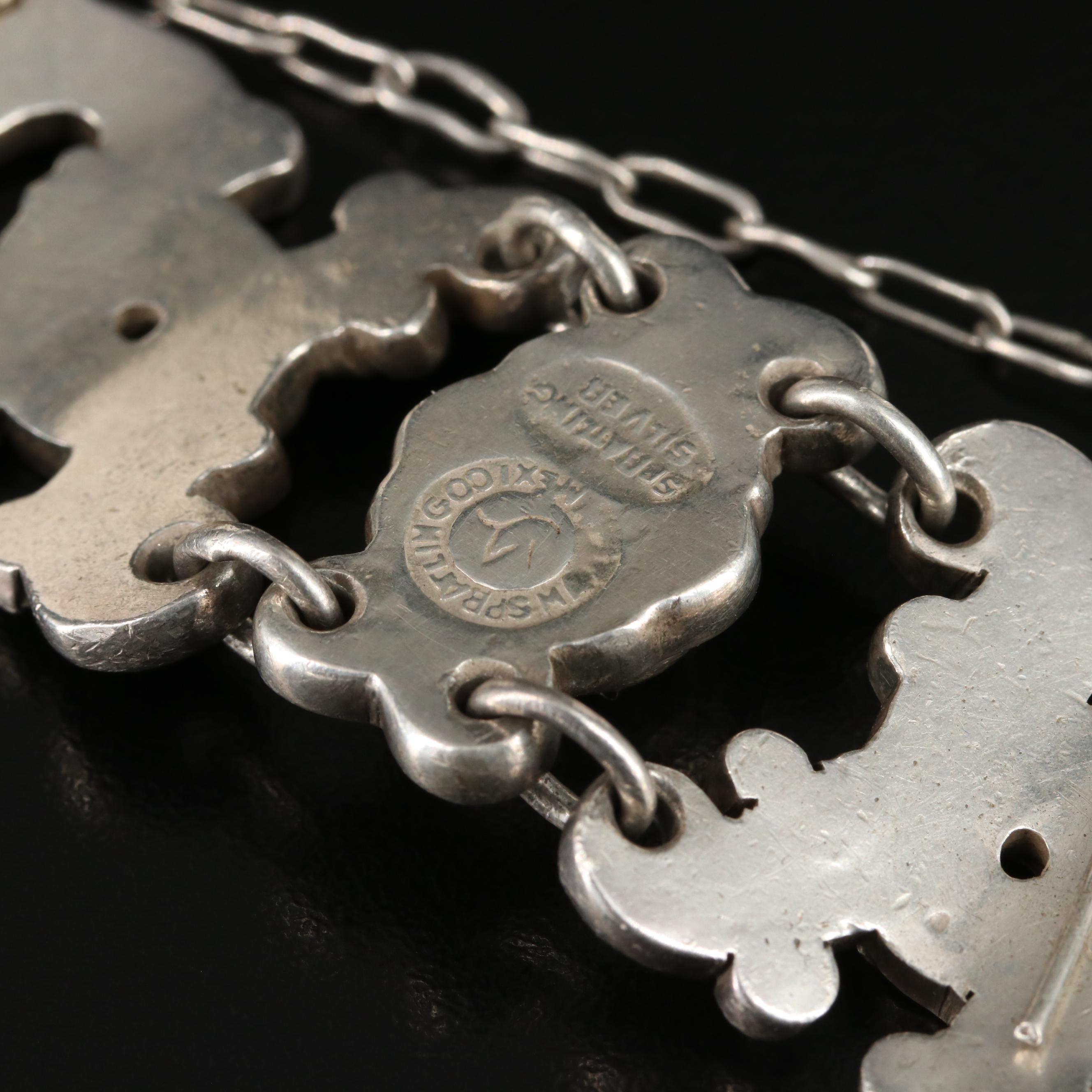 Circa 1940 William Spratling Sterling Silver Bracelet | EBTH