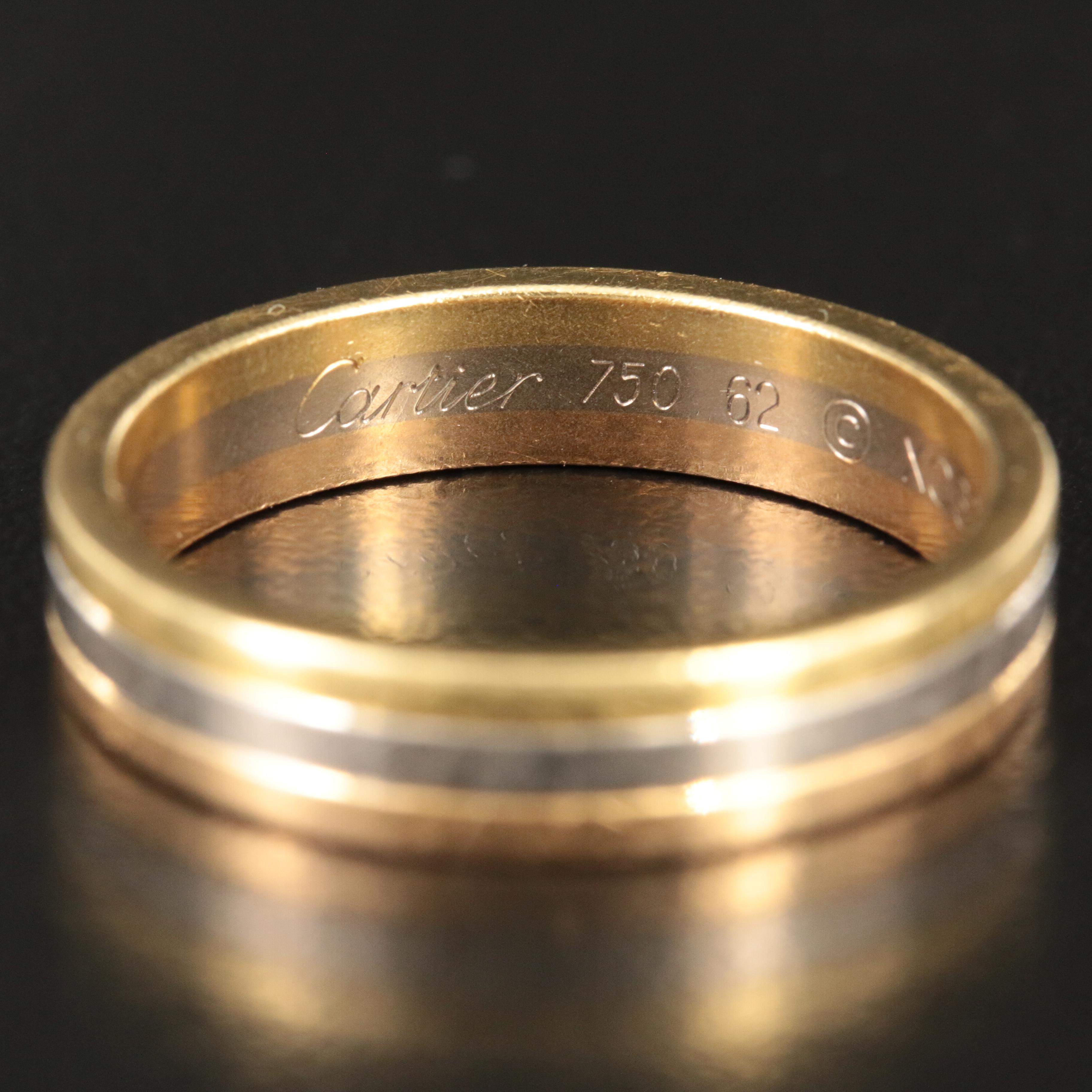 Cartier 18K Tri-Color Band | EBTH