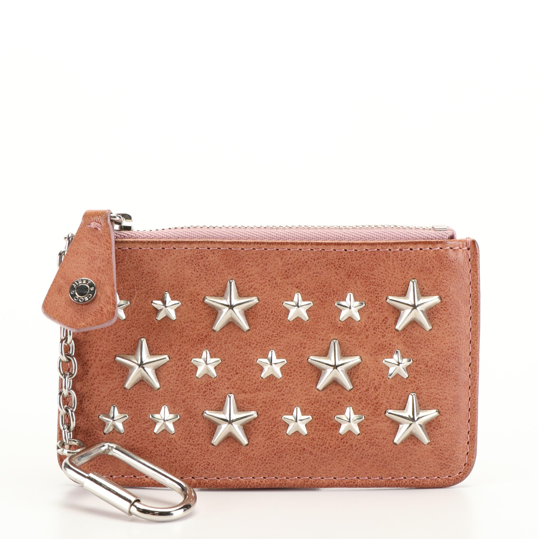 JImmy Choo Filipa Star Leather Key Pouch | EBTH