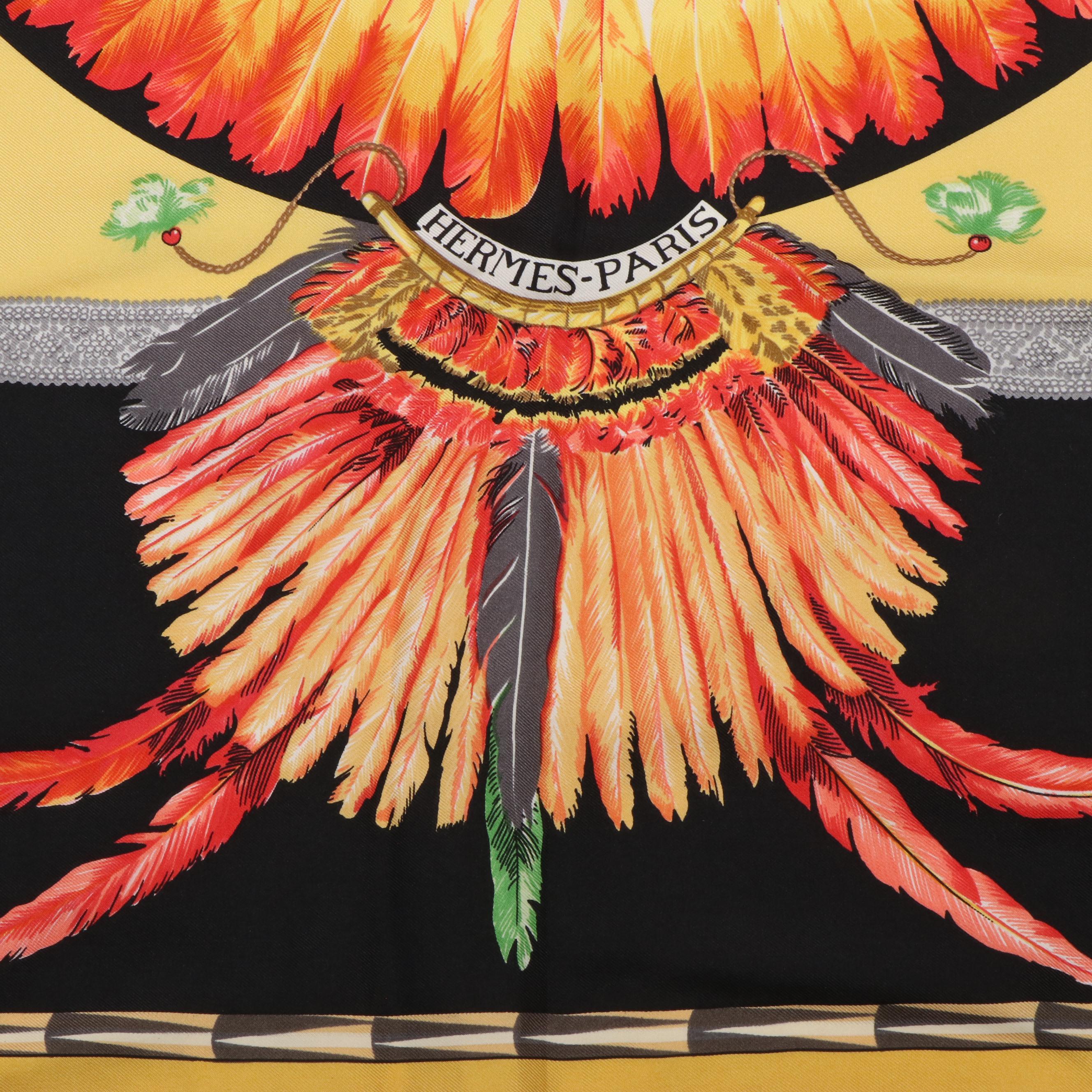 Hermès "Brazil" Silk Scarf | EBTH