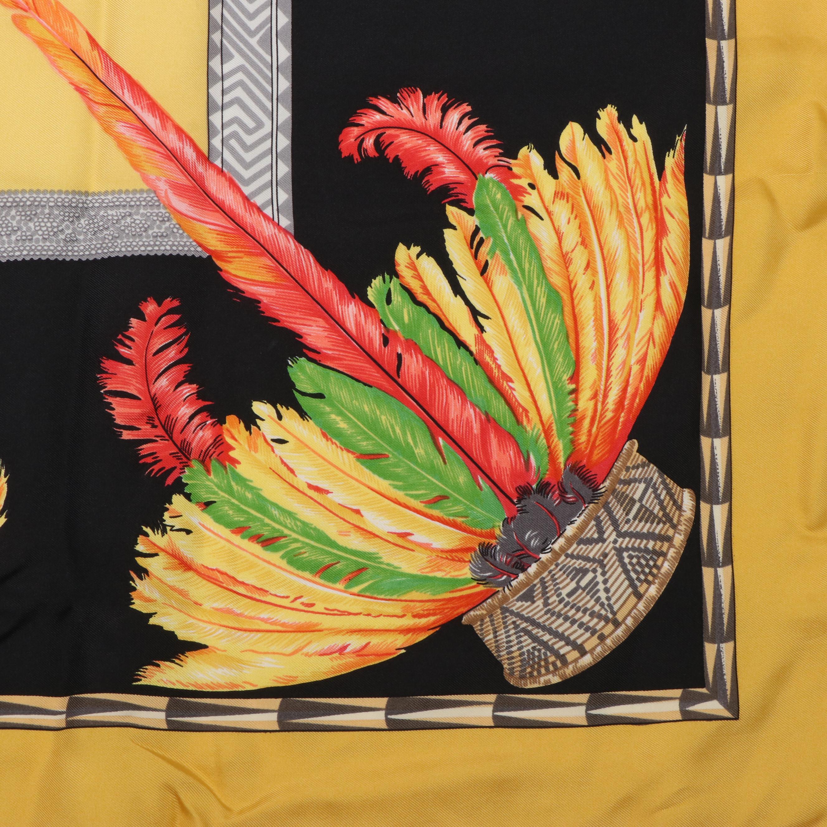 Hermès "Brazil" Silk Scarf | EBTH