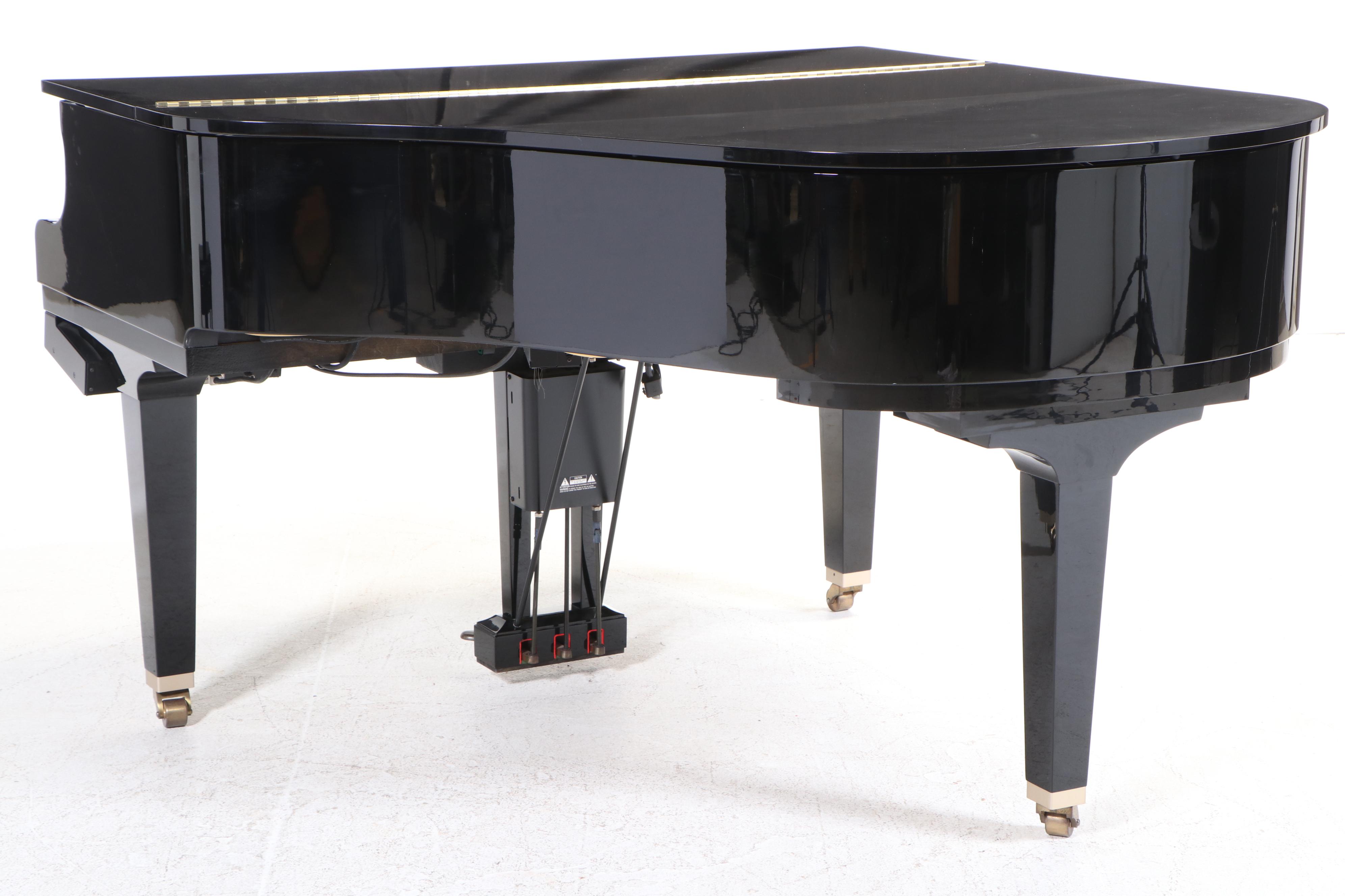 Yamaha Black-Lacquered Baby Grand Piano with Disklavier System ...