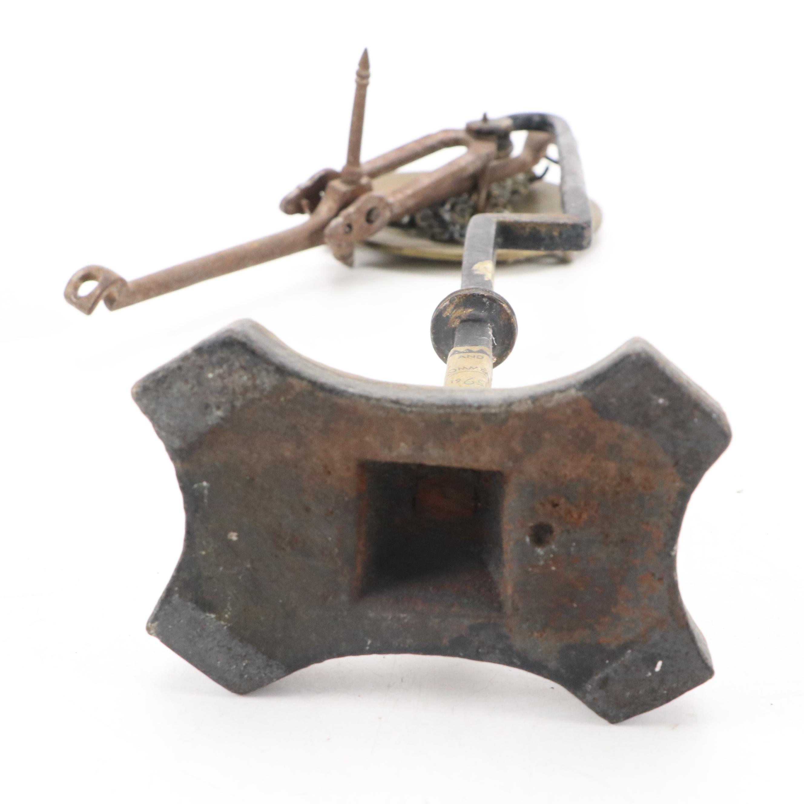 Pritchard & Andrews Canadian Balance Scale with Italian Balance Scale ...