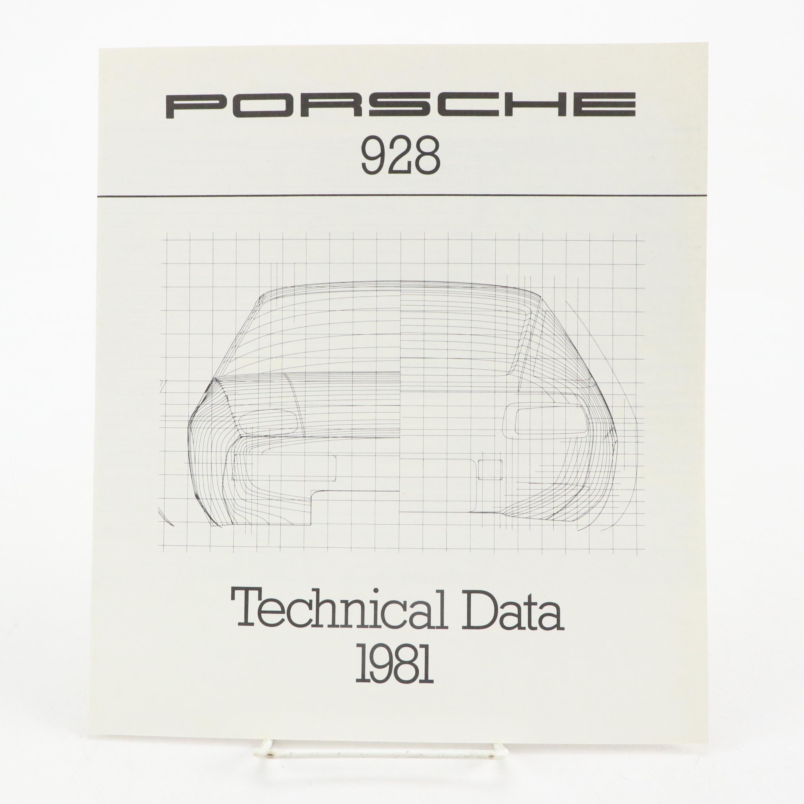 Porsche 924, 928 and Other Catalogs, 1980s | EBTH