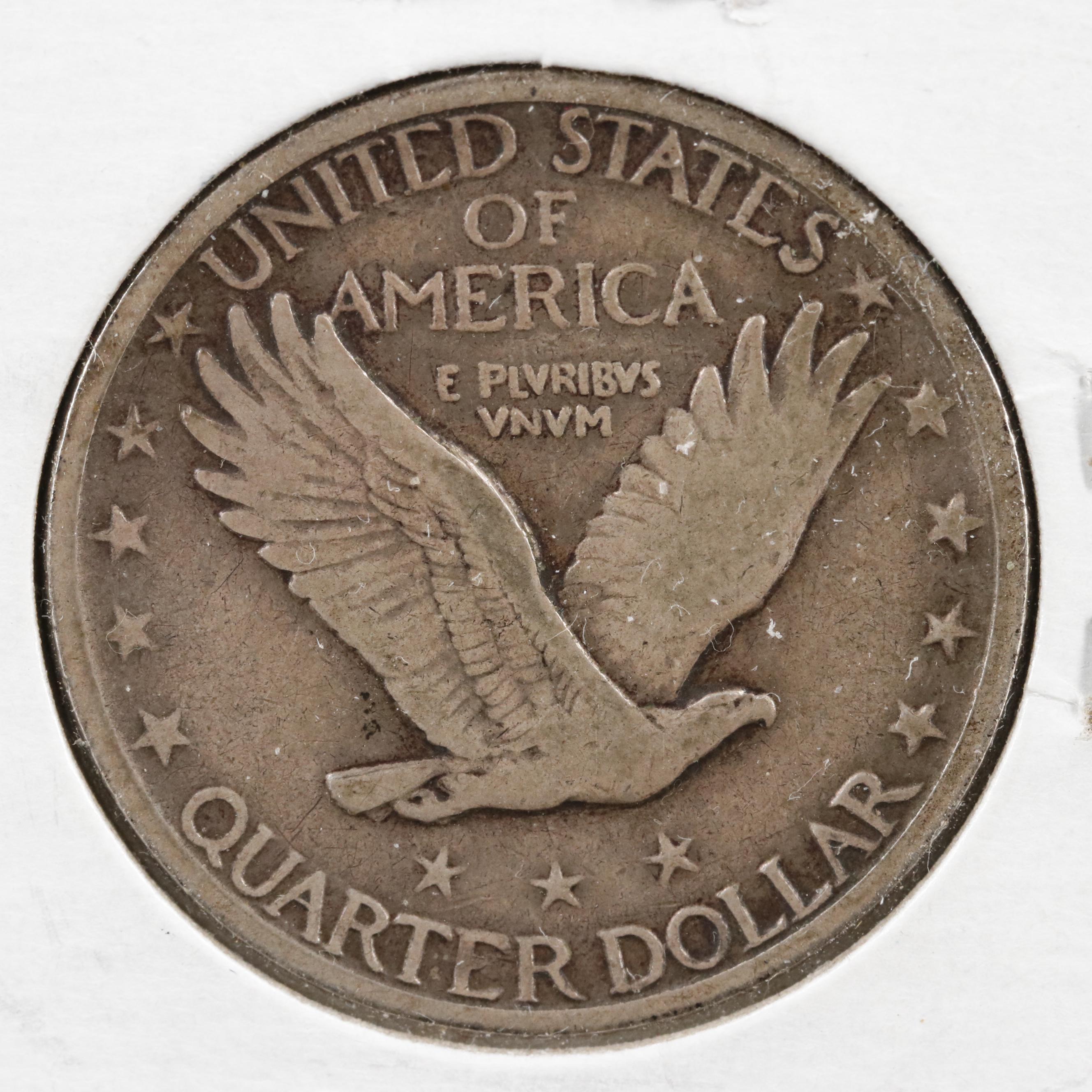 Three Different 1920 Standing Liberty Quarters 1920, 1920-D, and 1920-S ...