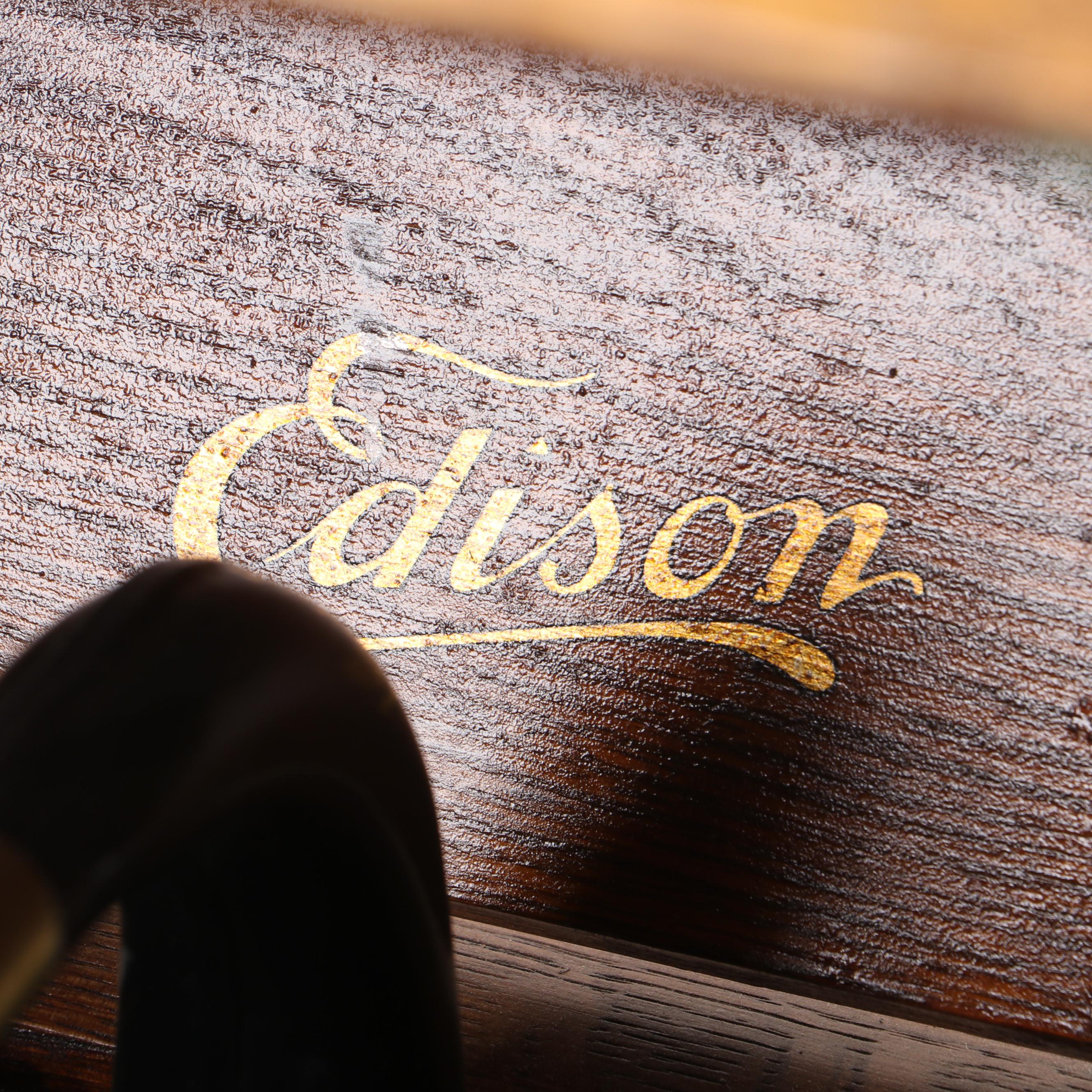 Edison Amberola Model 30 Cylinder Phonograph and Cylinder Records ...