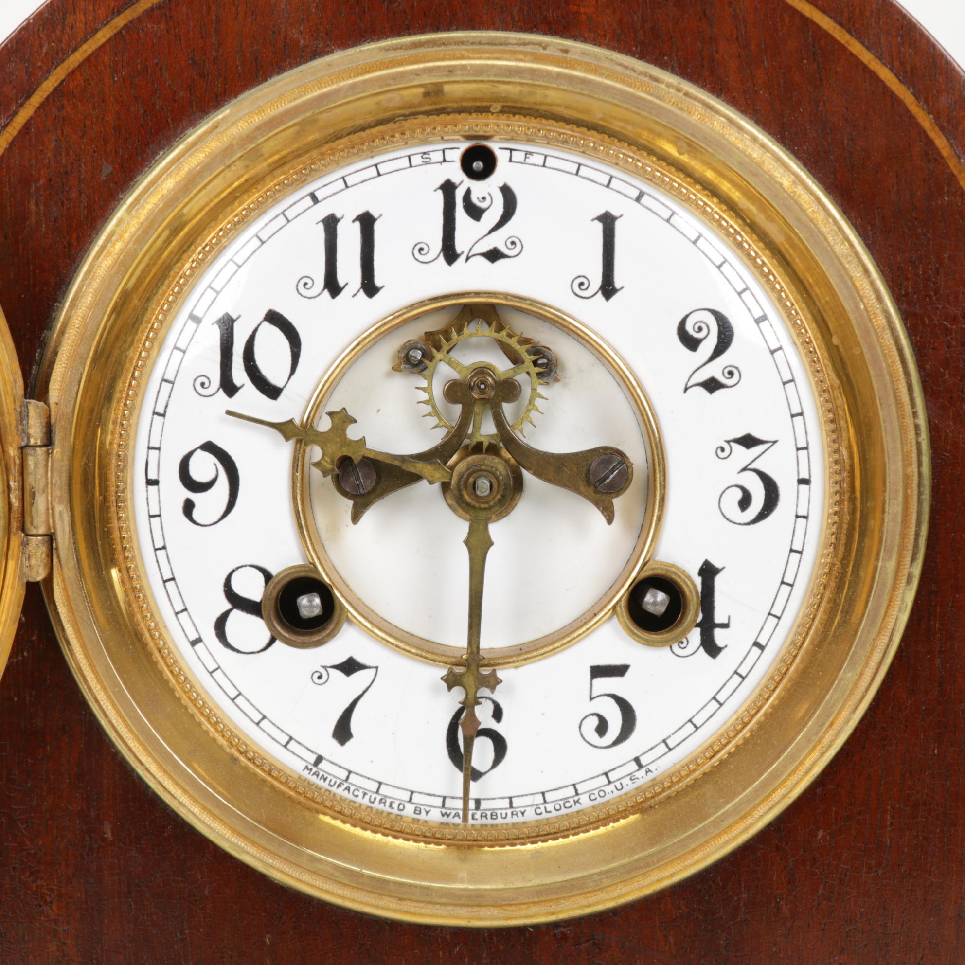 Waterbury Clock Co "South Hampton" Desk Clock, 1915 | Everything But ...
