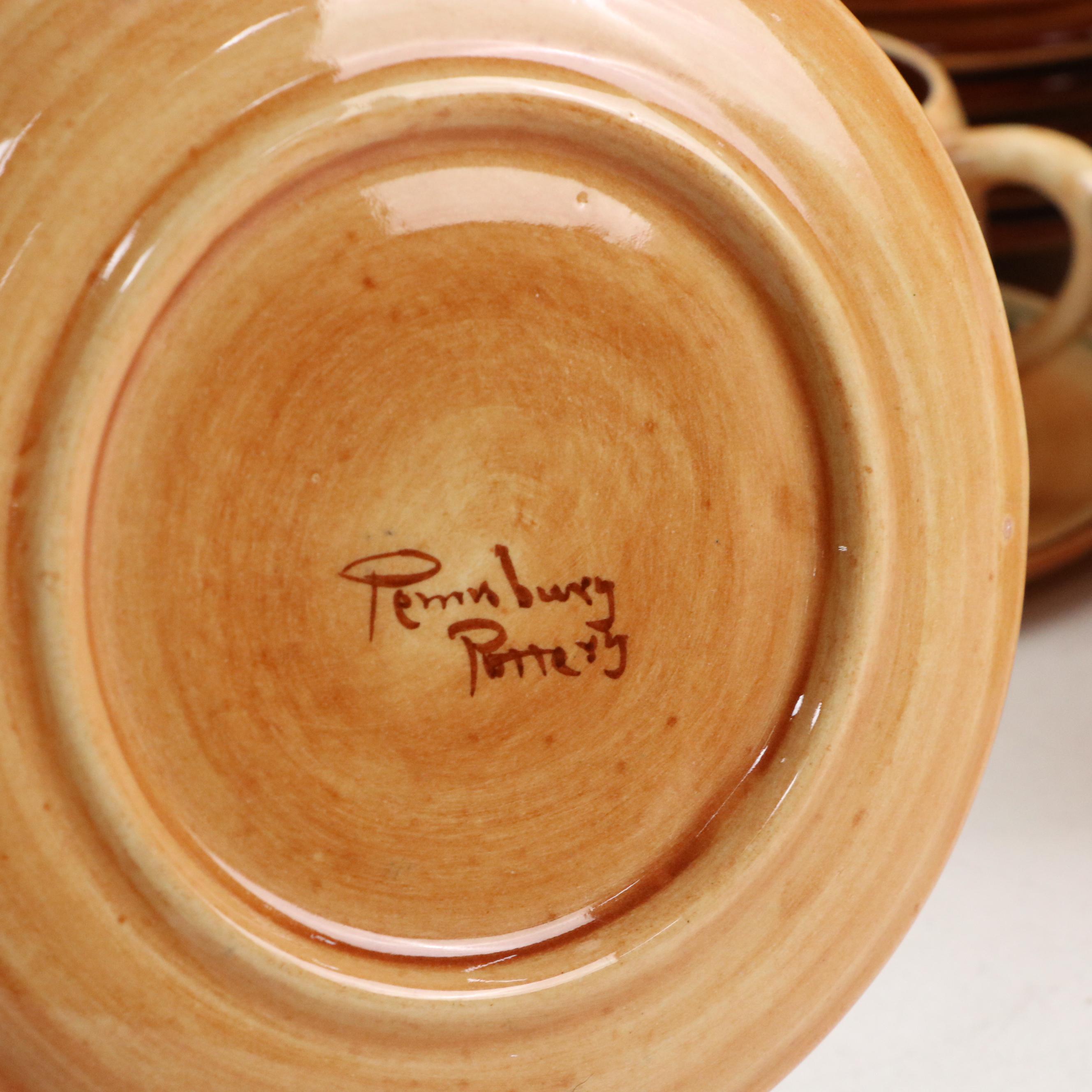 Pennsbury Pottery "Red Rooster" Dinnerware and Serveware | EBTH