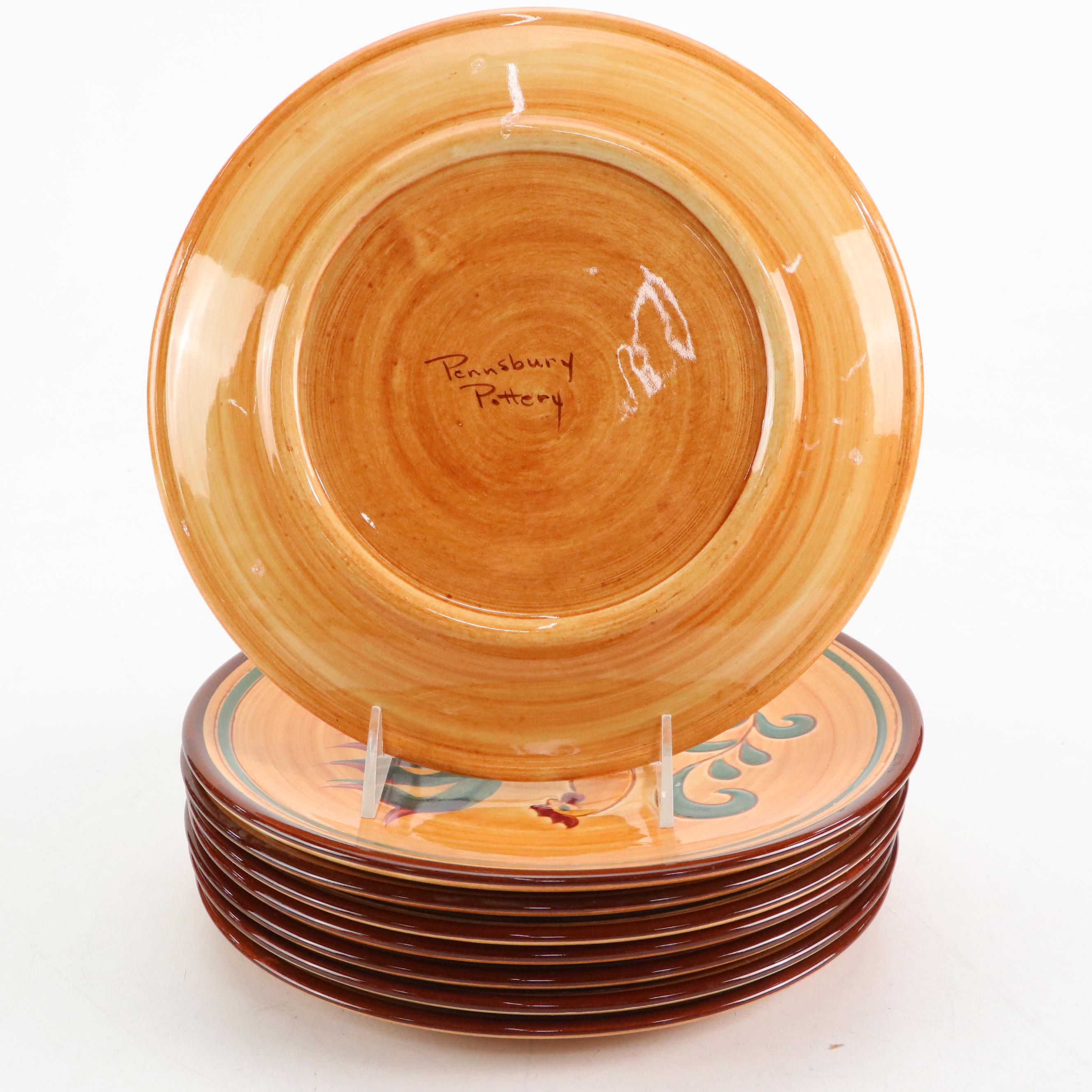 Pennsbury Pottery "Red Rooster" Dinnerware and Serveware | EBTH