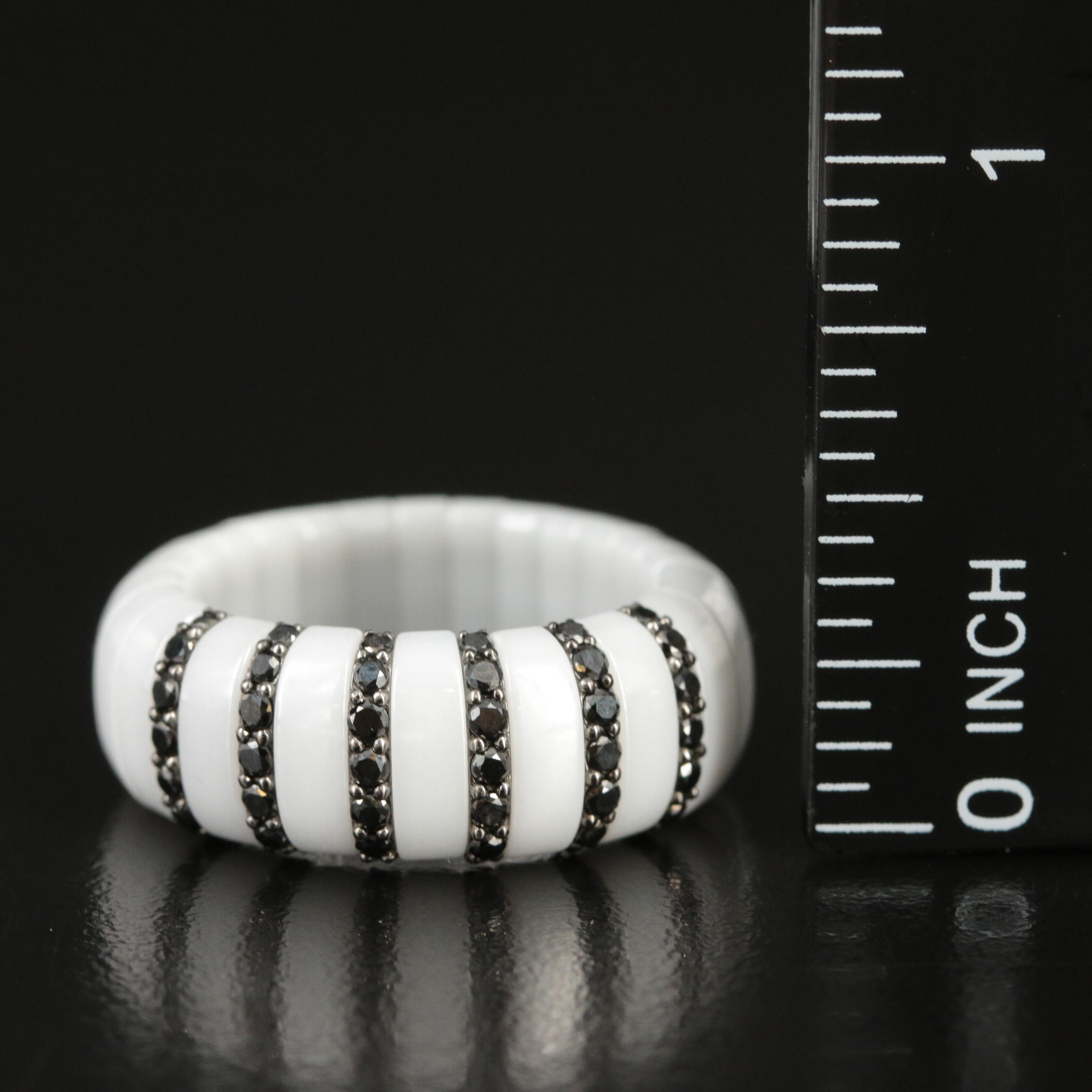 Roberto Demeglio 18K Ceramic (Origin Undetermined) 0.42 CTW Diamond ...