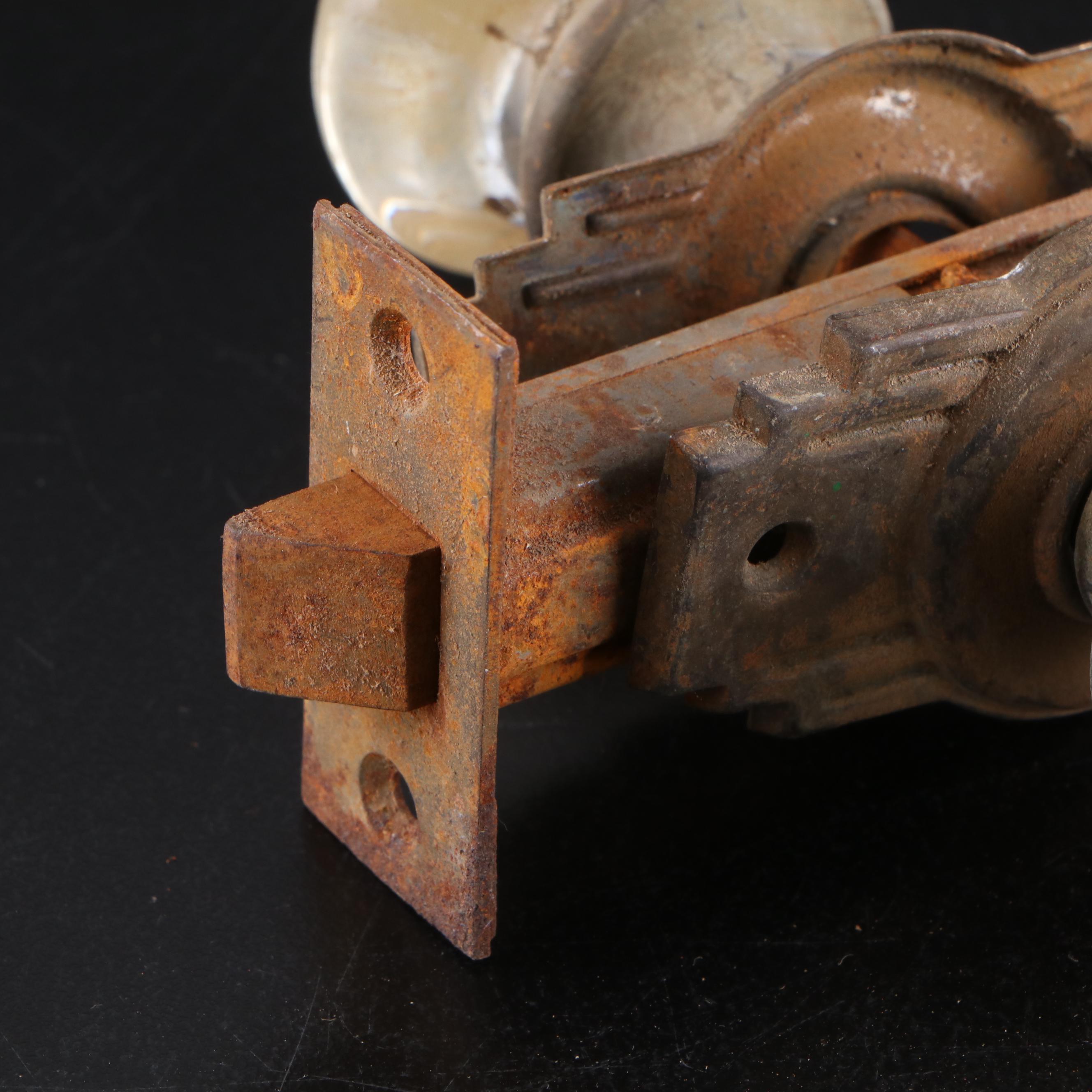 Octagonal Shape Glass Door Handle with Other Door Handles and More | EBTH