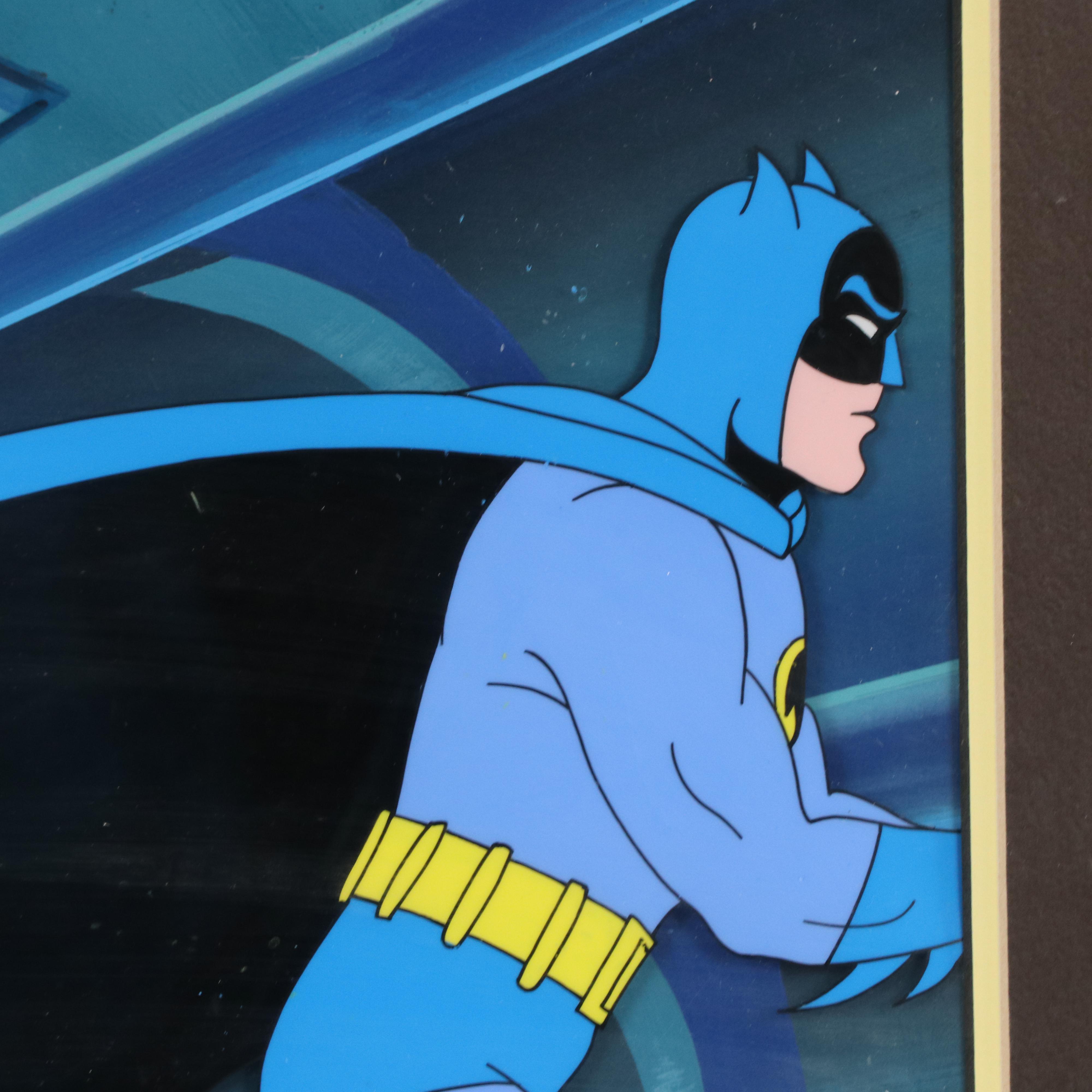 Warner Bros. Hand-Painted Production Cel of Batman, Circa 1960 | EBTH