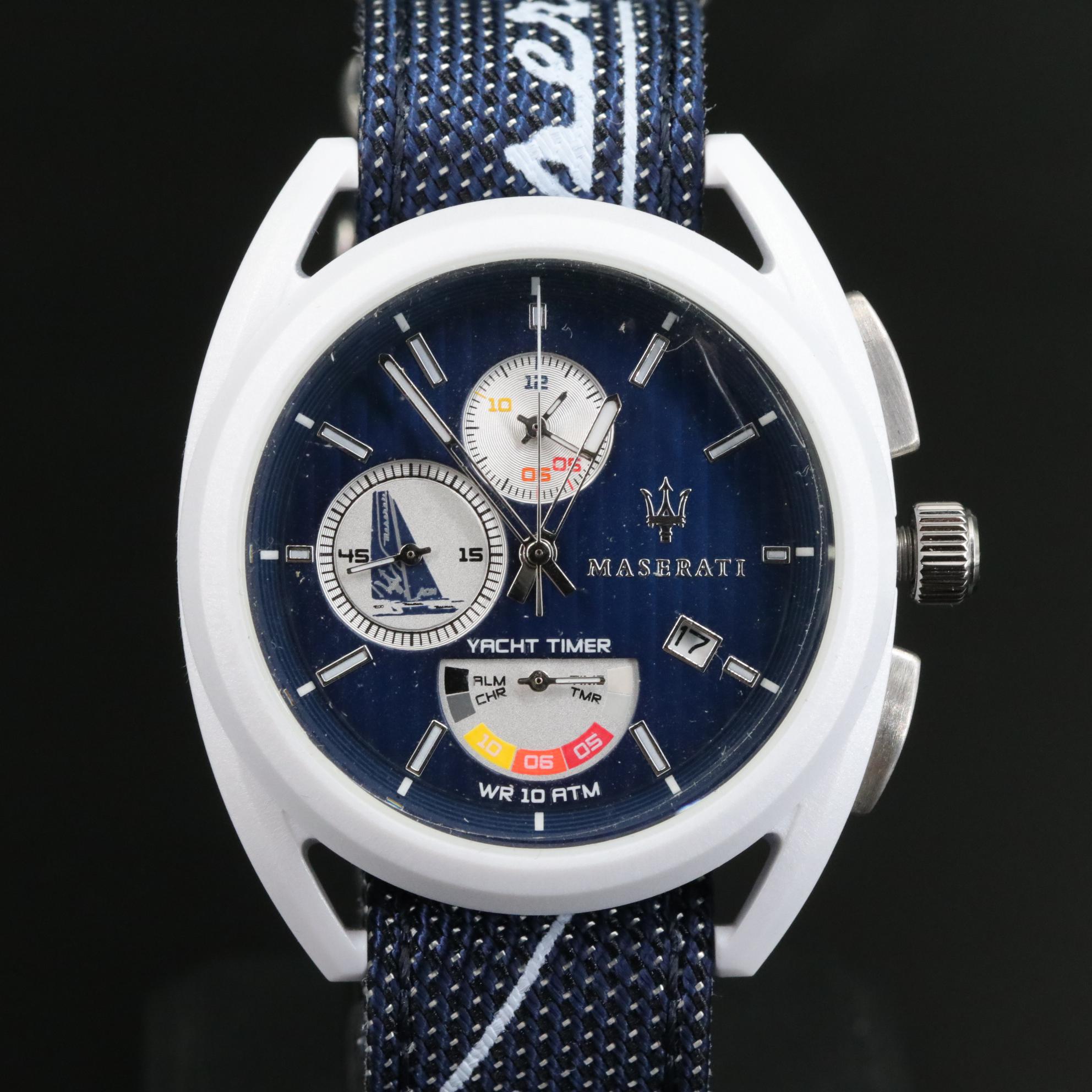 Maserati Trimarano Yacht Timer Limited Edition Quartz Watch | EBTH