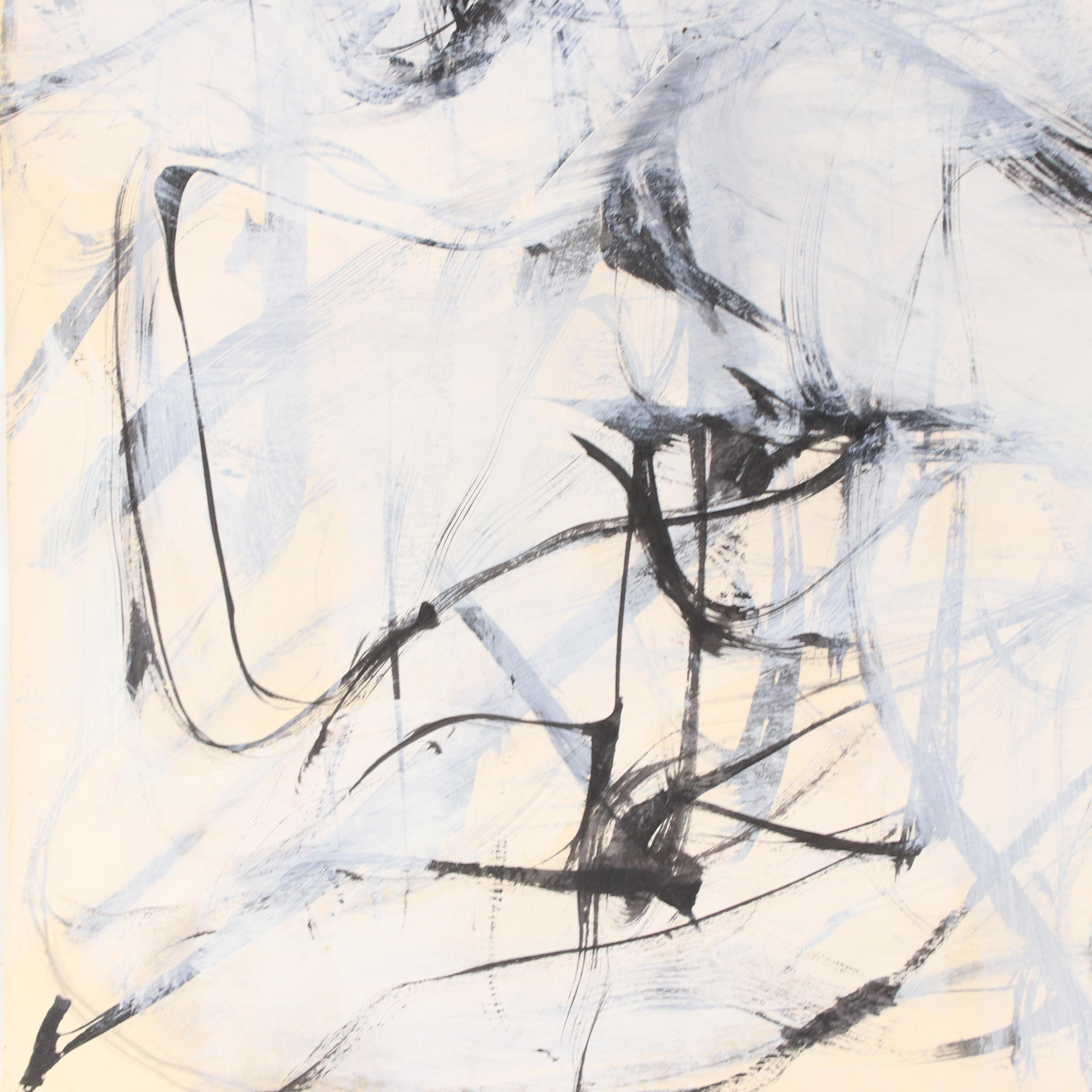 Richard Snyder Abstract Expressionistic Oil Painting, 21st Century ...