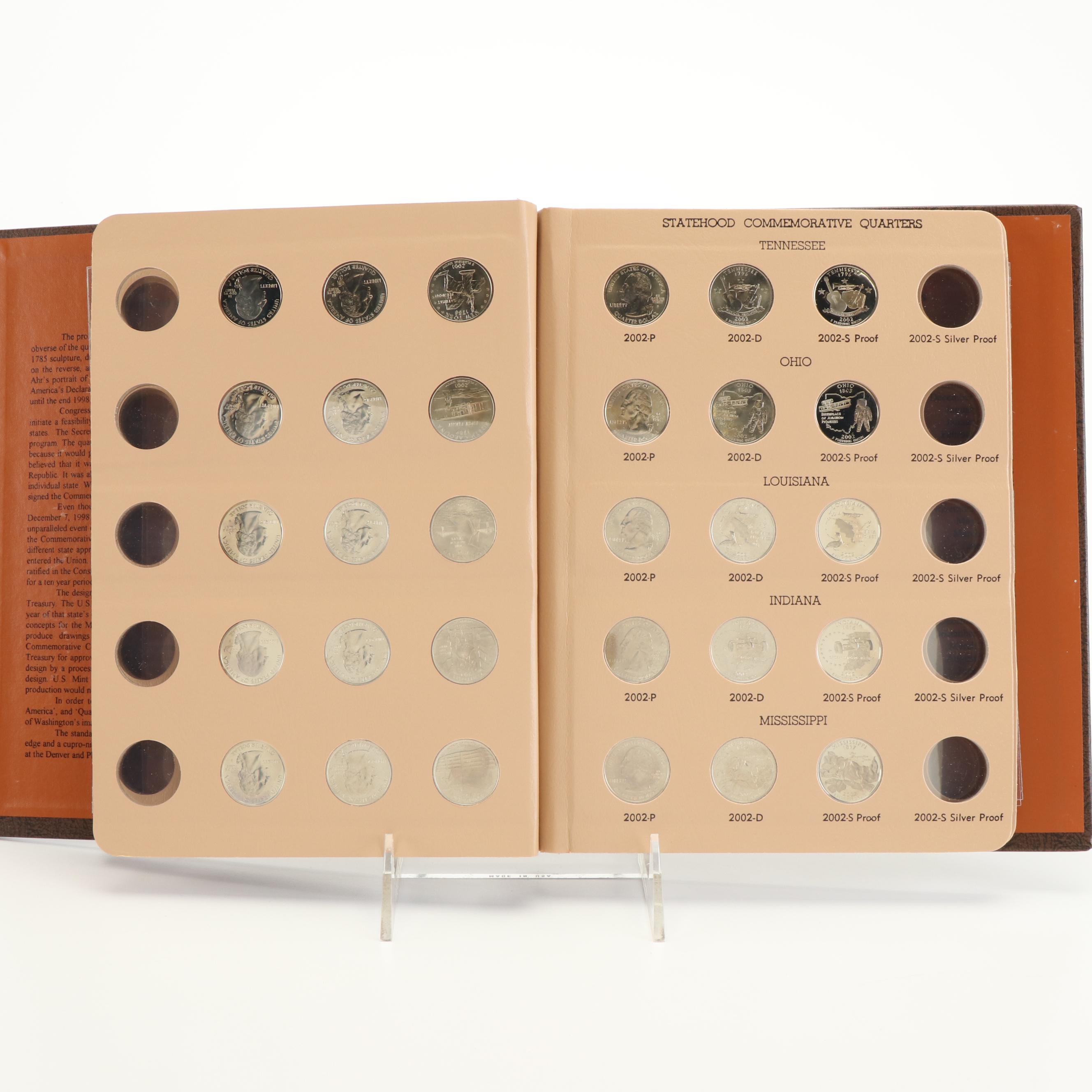 Dansco Album of Statehood Quarters, 1999 to 2003 | Everything But The House