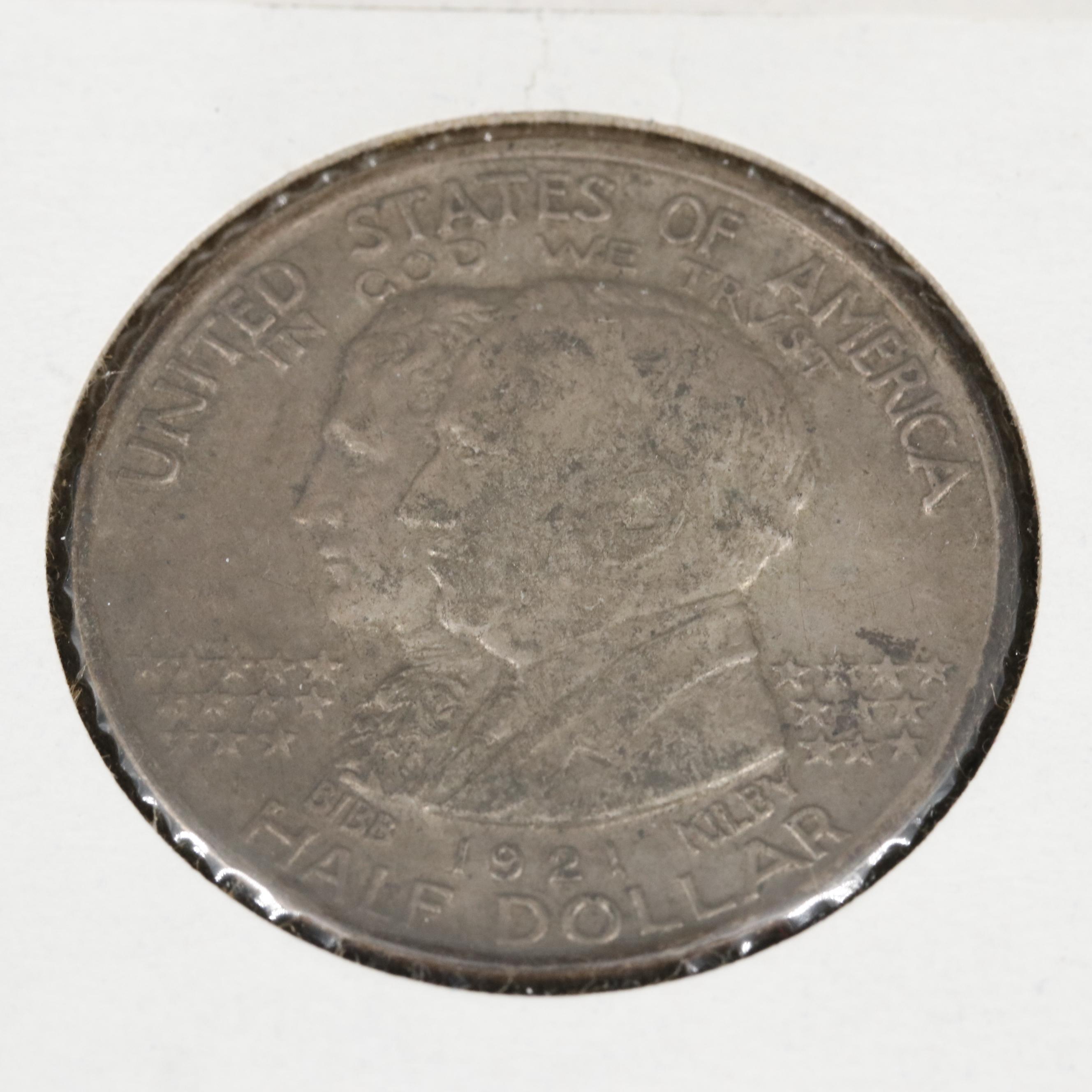 1921 Alabama Centennial Commemorative Silver Half Dollar | EBTH