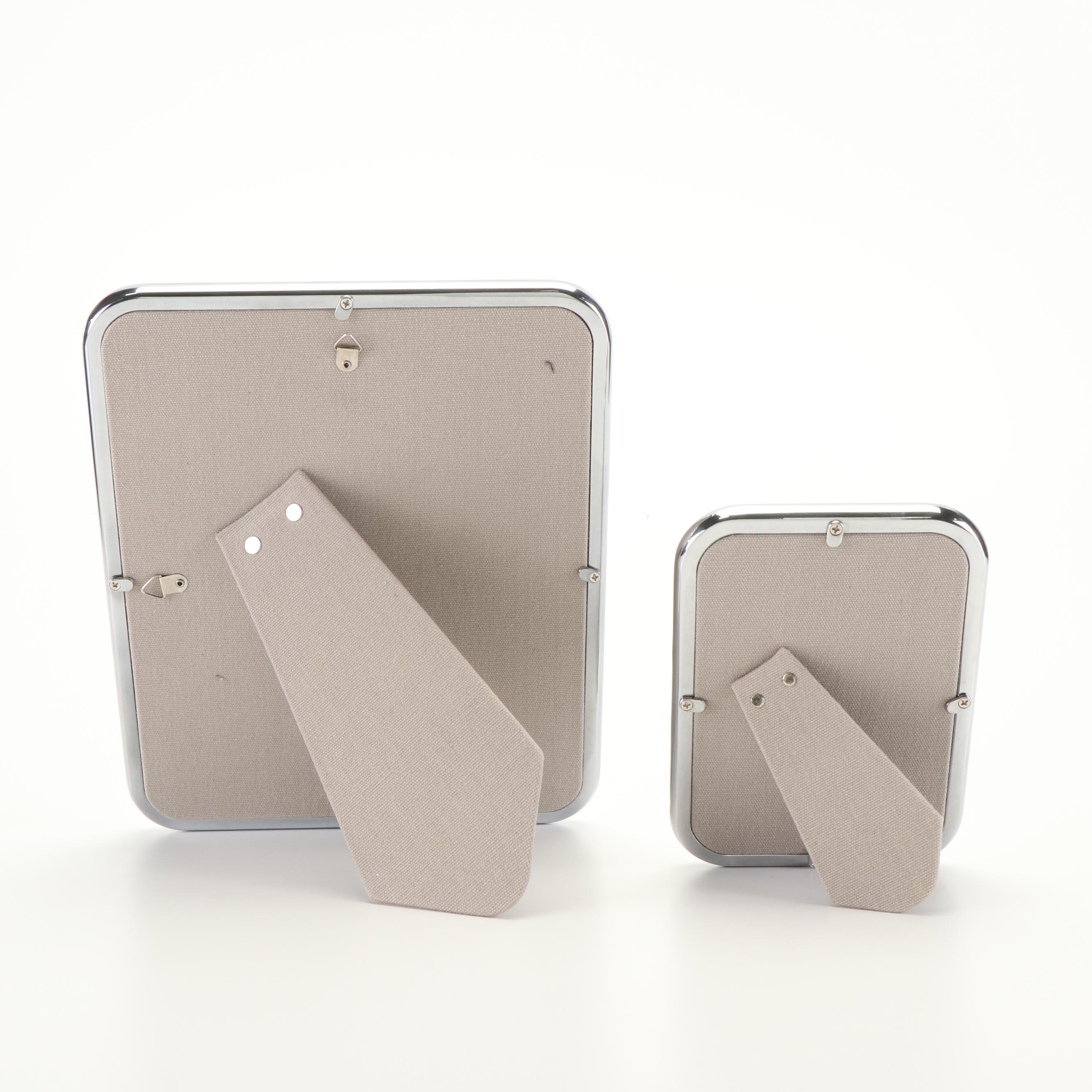 Georg Jensen Aluminum "Tableau" Tabletop Picture Frames | EBTH