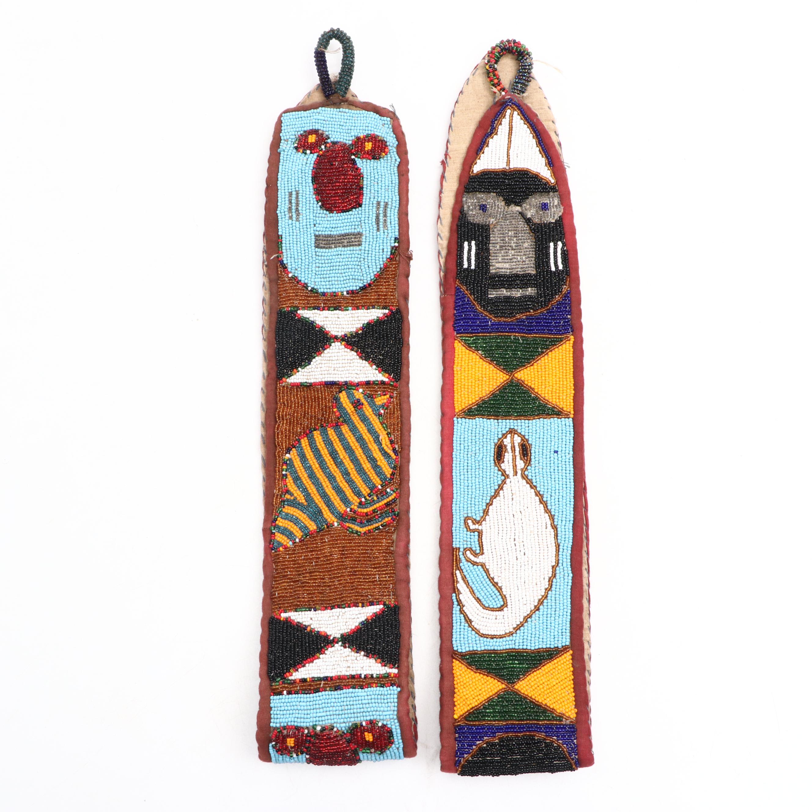 West African Nigerian Yoruba Style Beaded Sashes | EBTH