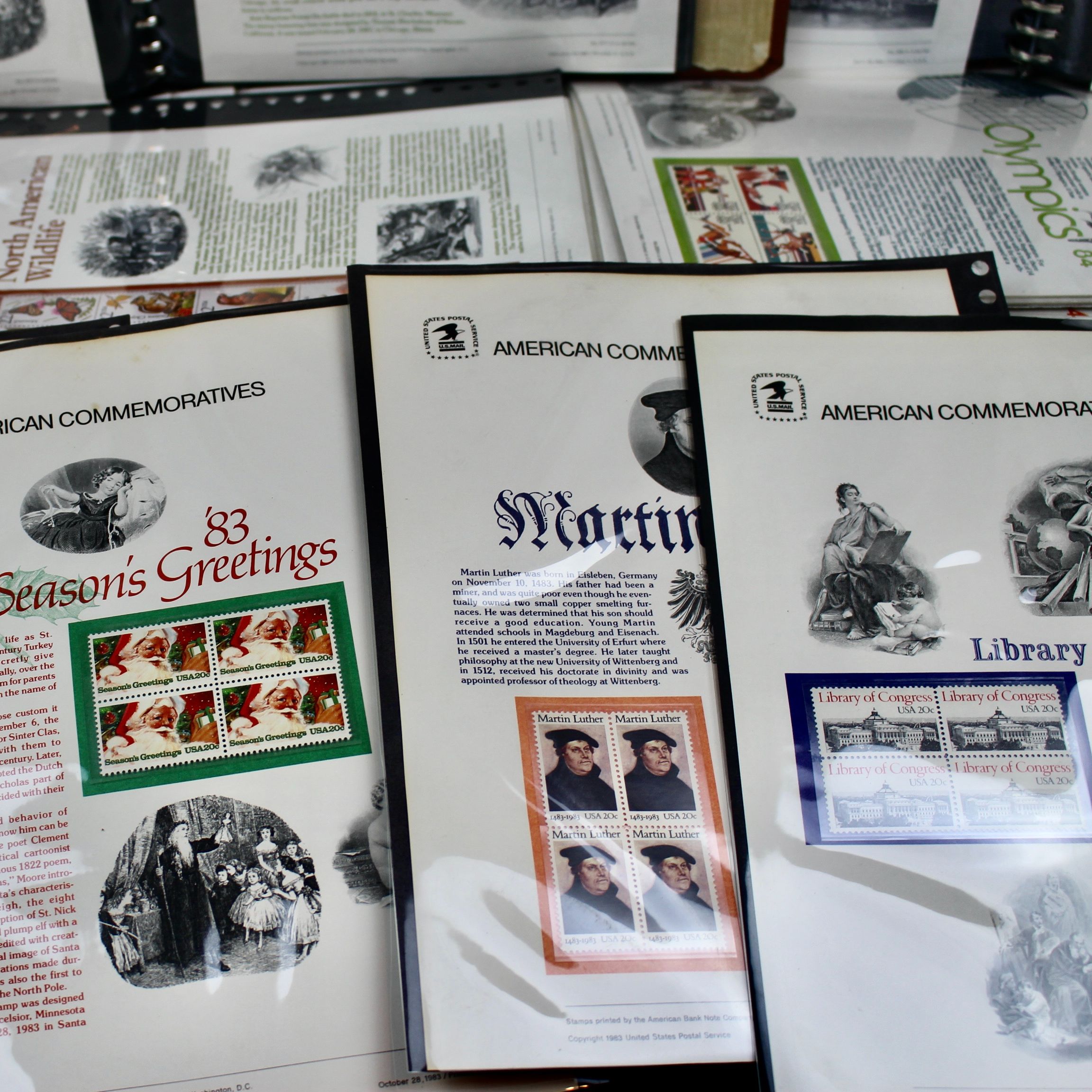 Over 200 U.S. Commemorative Postage Stamp Panels | EBTH
