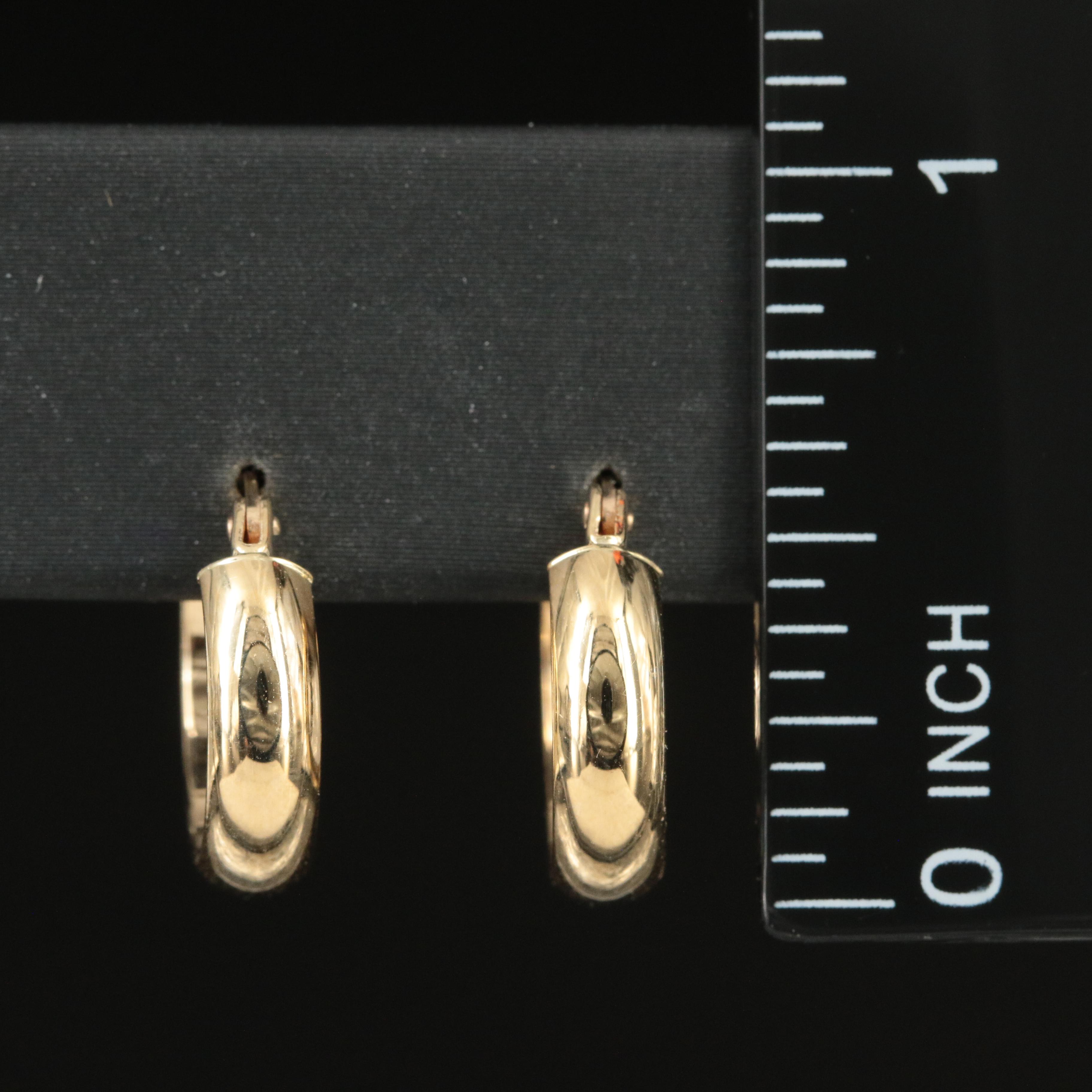 14K Hoop Earrings | EBTH