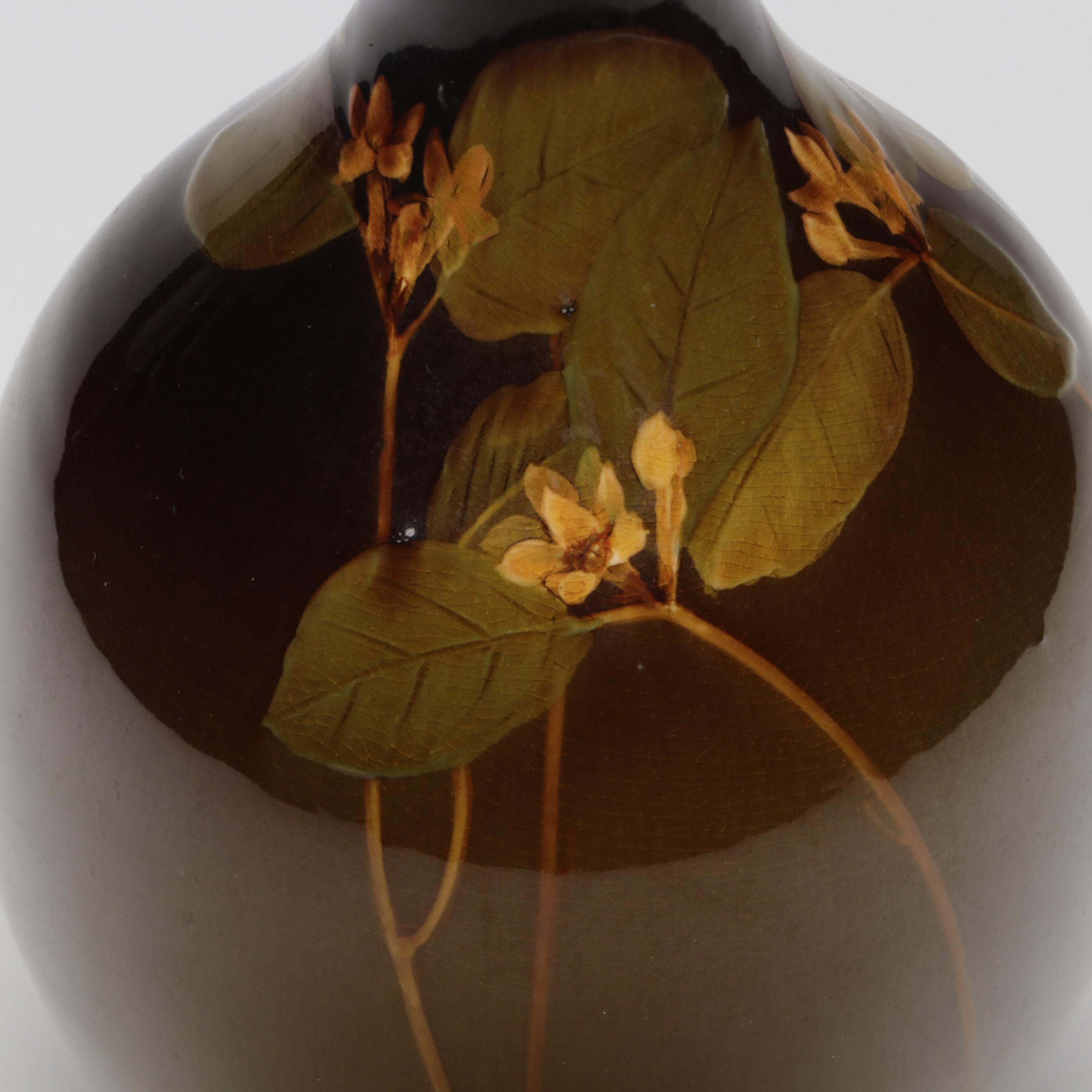 Mary Madeline Nourse for Rookwood Art Pottery Hand-Painted Floral Vase ...