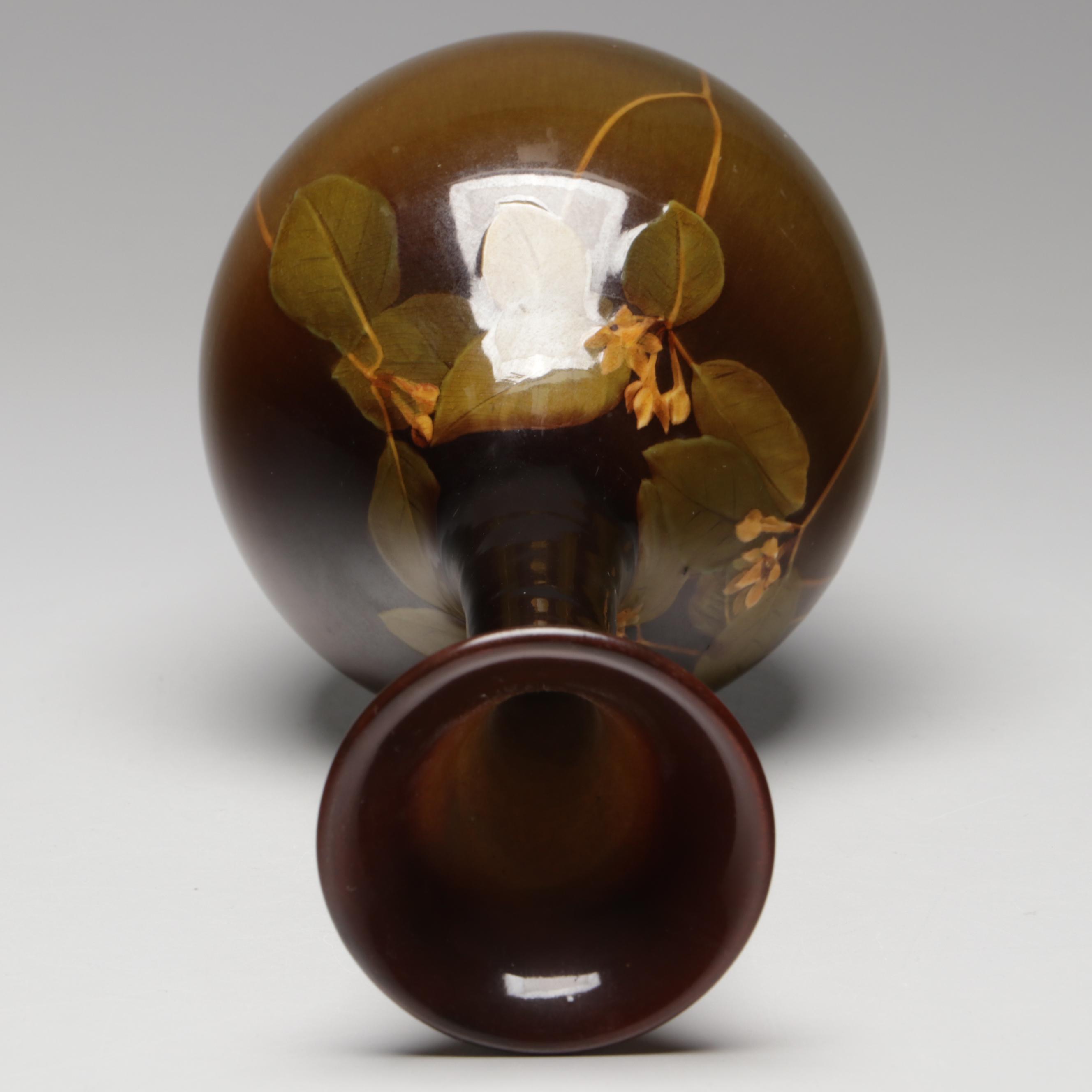 Mary Madeline Nourse for Rookwood Art Pottery Hand-Painted Floral Vase ...