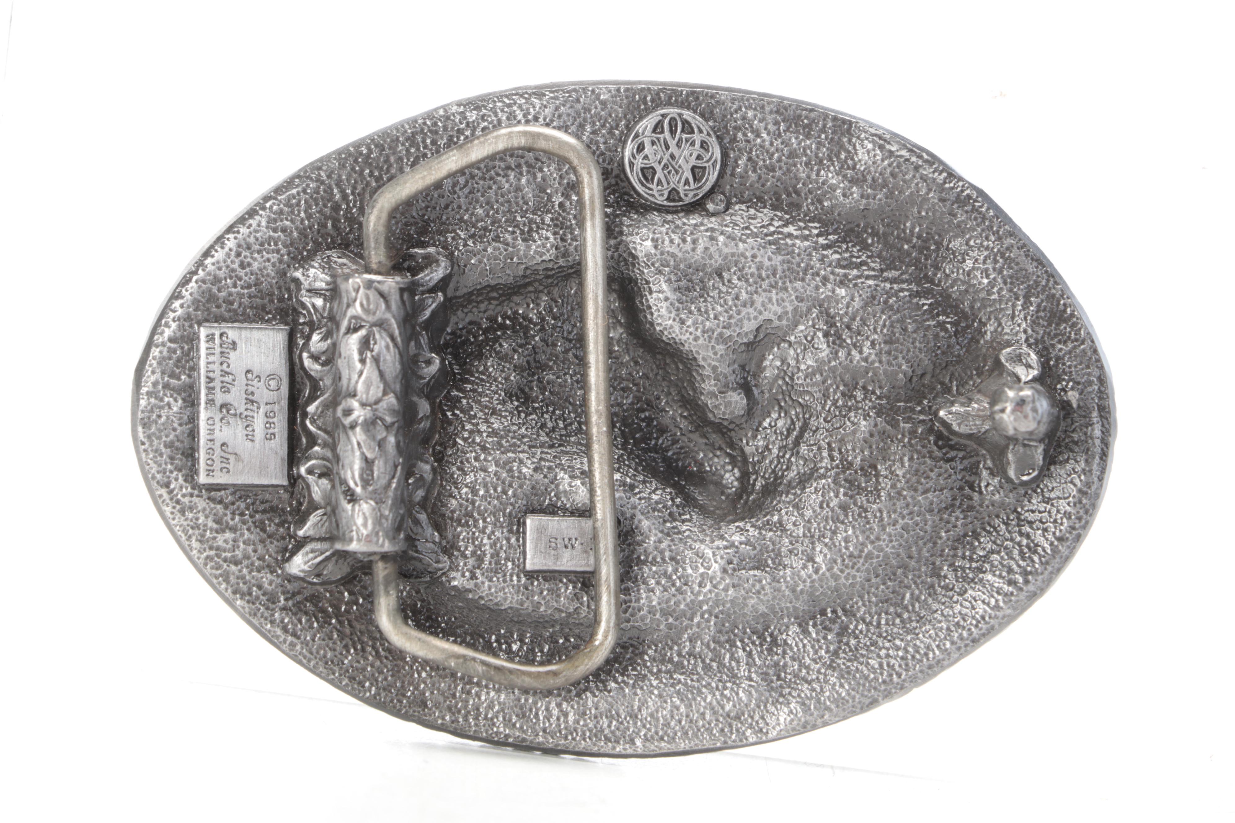 Hubley Toy Scout Rifle with Belt Buckles | EBTH