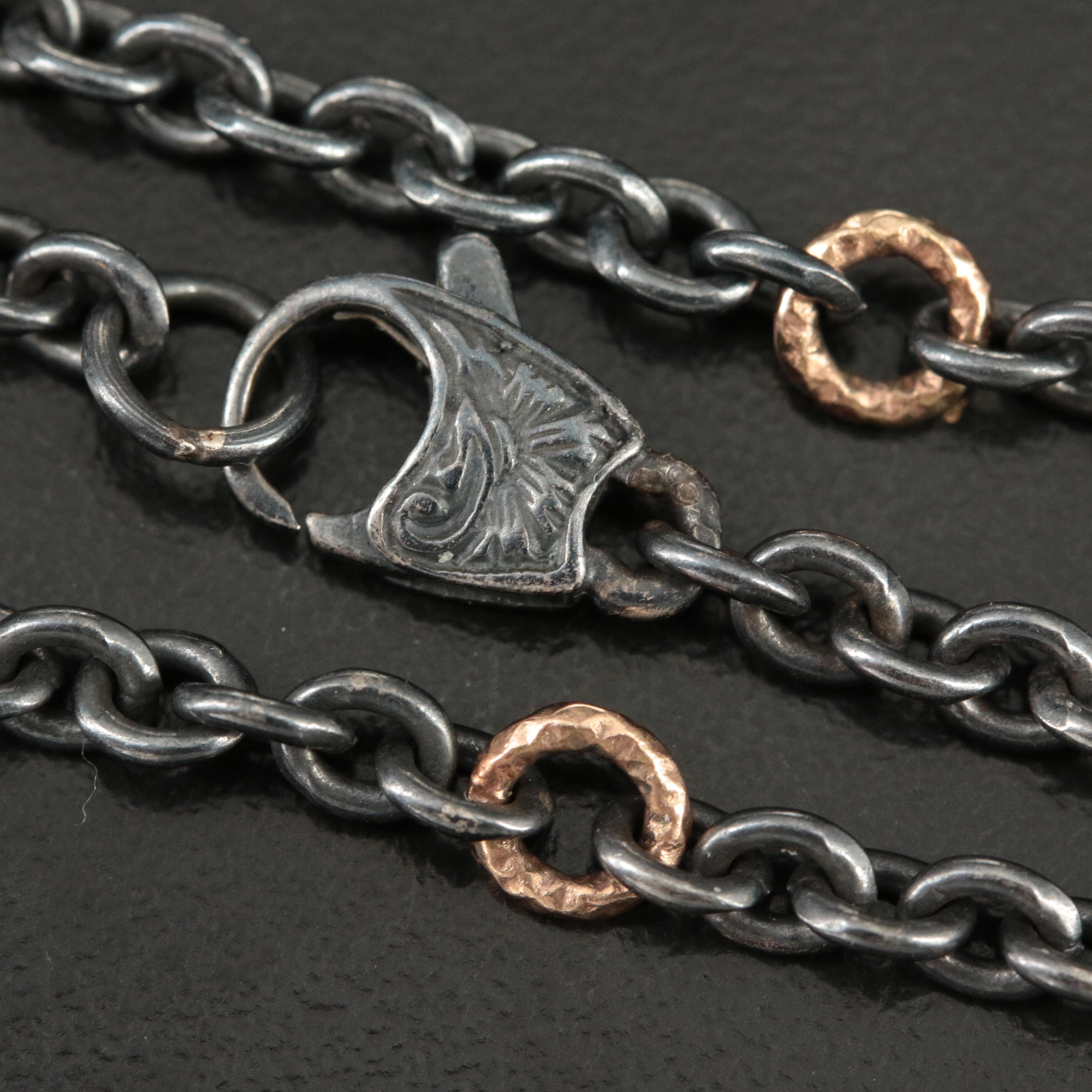 Sterling 3.50 CTW Diamond Necklace with (Origin Undetermined) Fancy ...