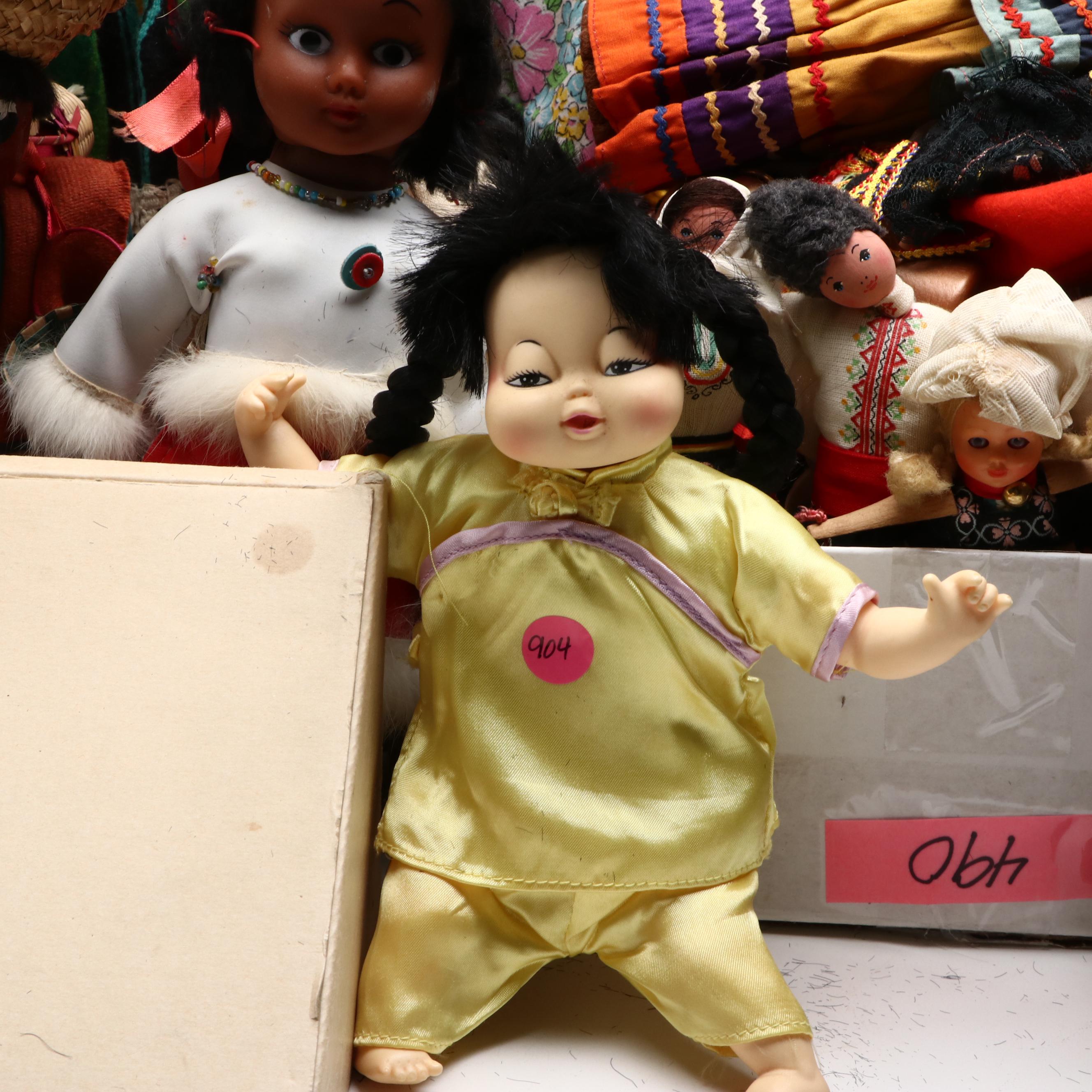 Mariko and Other Dolls, Mid to Late 20th Century | EBTH
